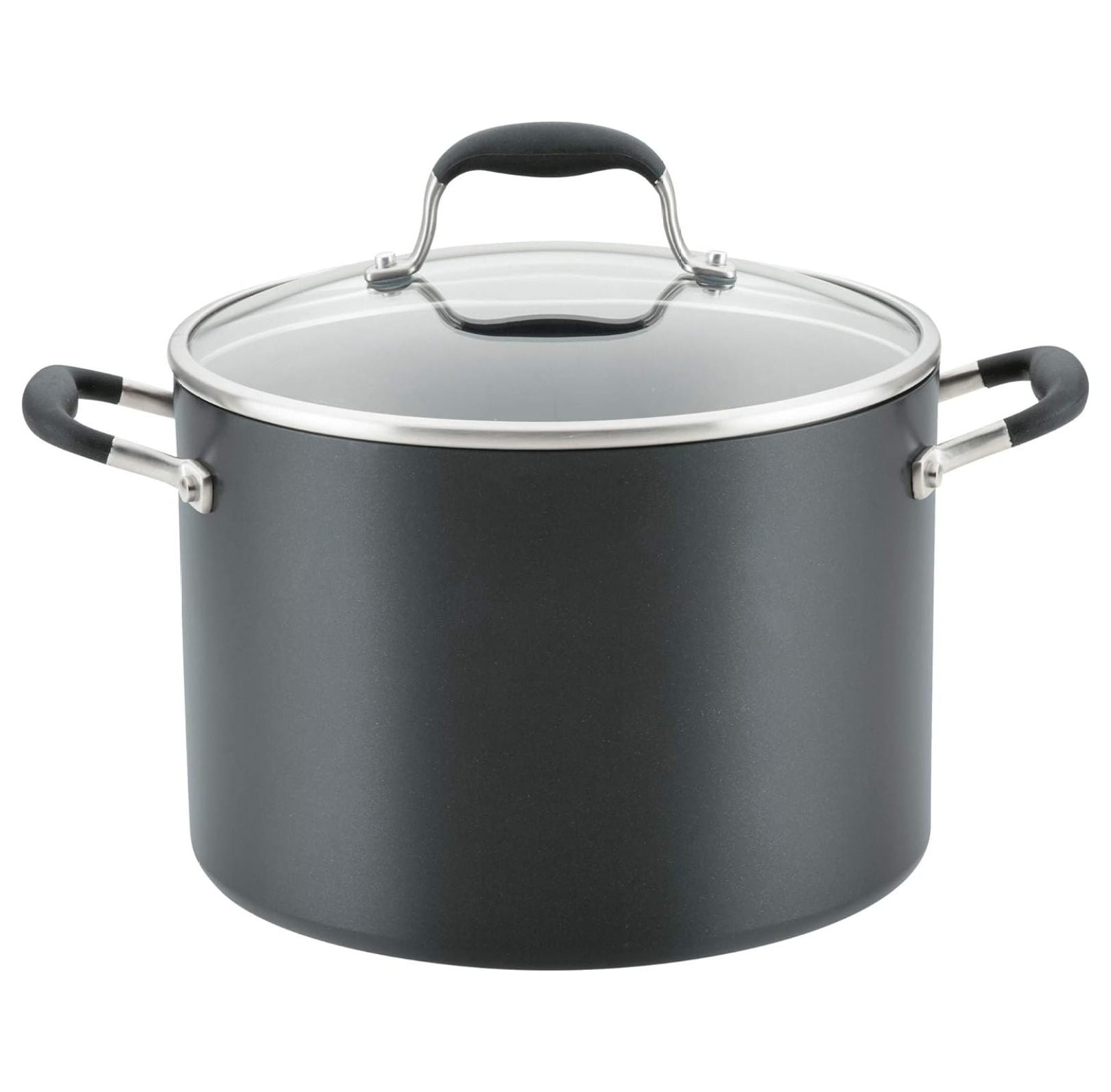 Advanced Home Hard-Anodized Nonstick Open Stock Cookware (10 Qt Stock ...
