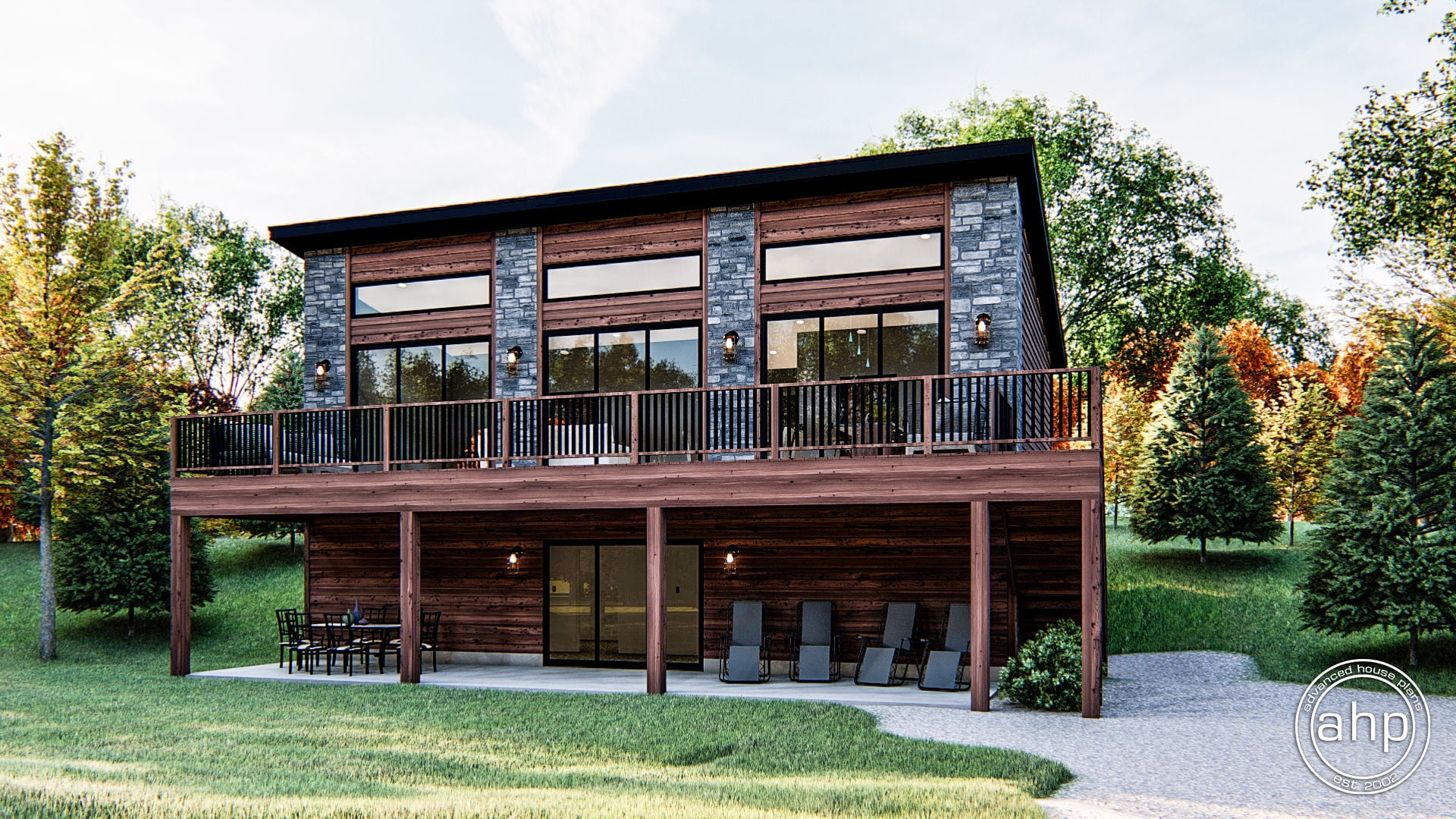 Advanced House Plans: Builder Ready Blueprints | Balenger 29781 | Cabin ...