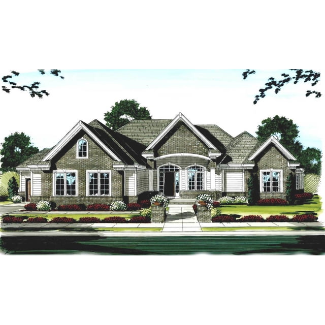 Advanced House Plans: Builder Ready Blueprints | Baxter 29129 | 1 Story ...