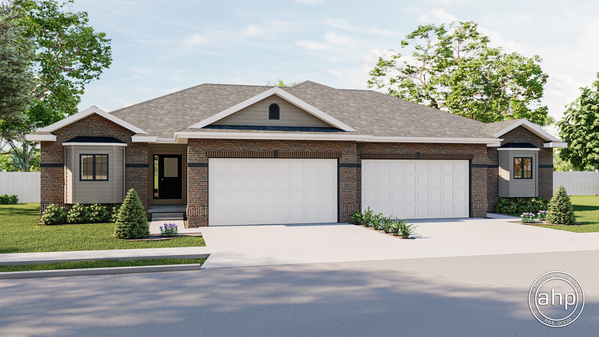 Advanced House Plans: Builder Ready Blueprints | Dalton 29382 | Multi-Family Plan - Walmart.com