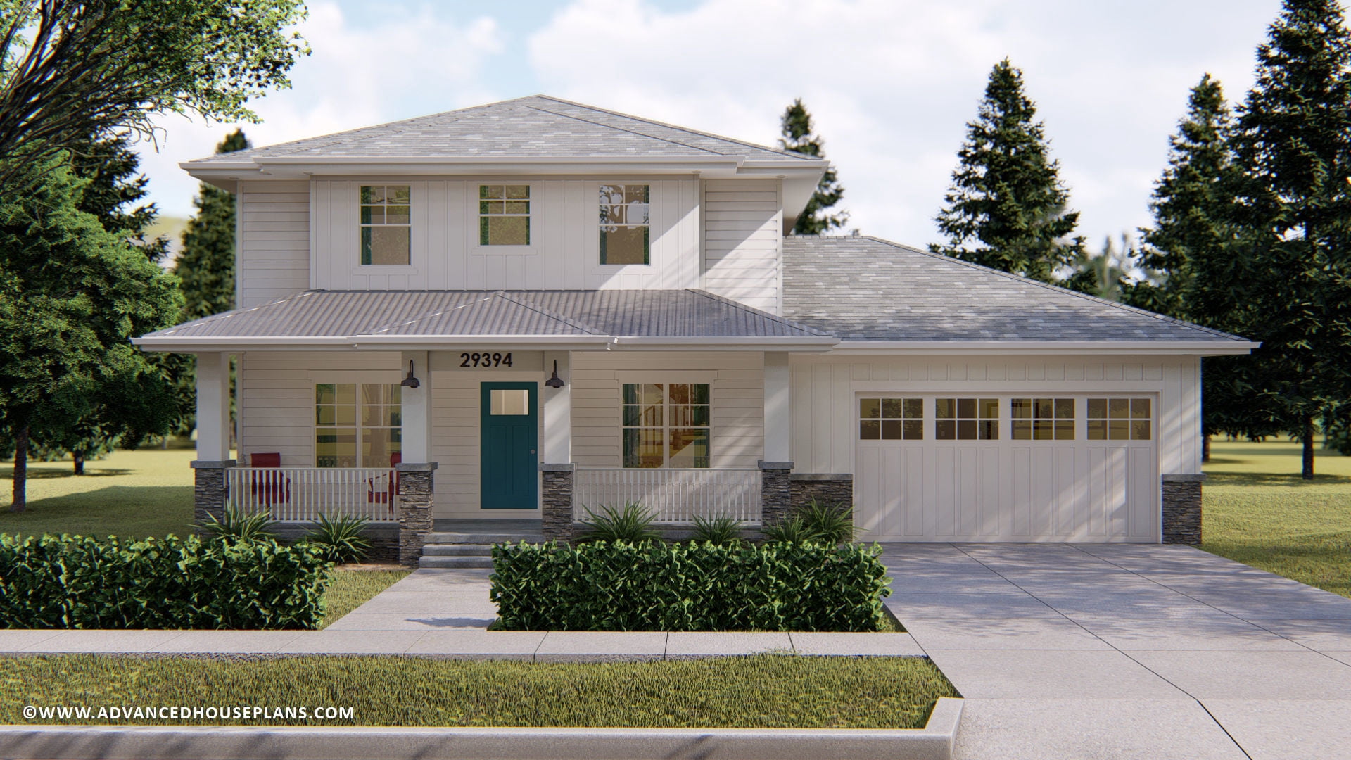 Advanced House Plans: Builder Ready Blueprints | Faust 29394 | 2 Story ...