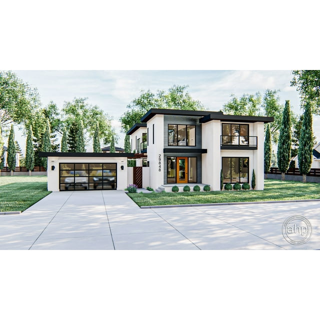 Advanced House Plans: Builder Ready Blueprints | Fresno 29848 | 2 Story ...