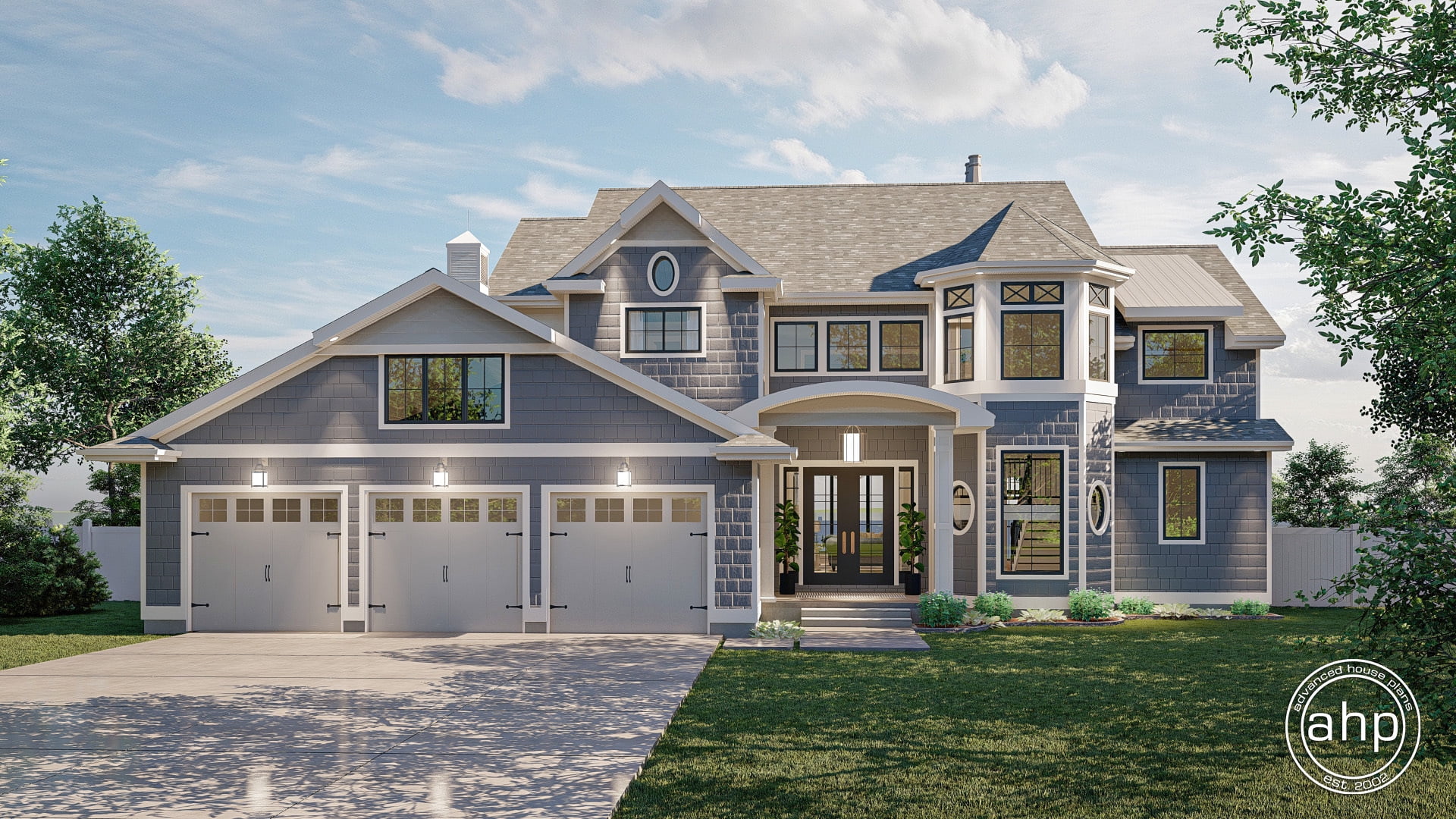 Advanced House Plans: Builder Ready Blueprints | Griffith Creek 30100 | 1.5 Story Plan - Walmart.com