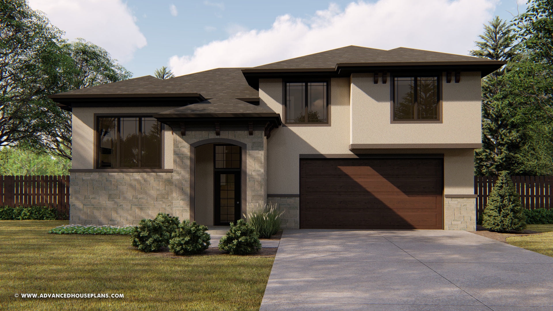 Advanced House Plans: Builder Ready Blueprints | Hannon 29338 | Split ...