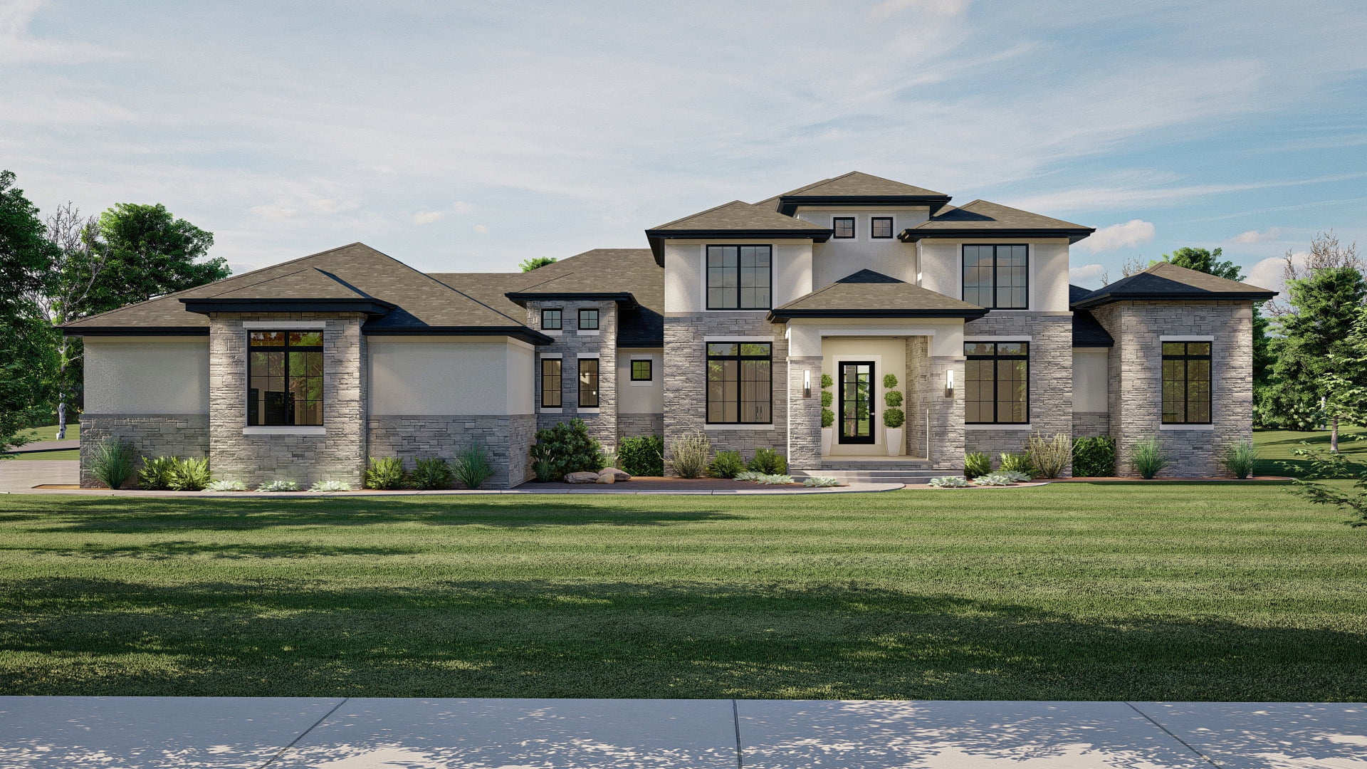 Advanced House Plans: Builder Ready Blueprints | Harrington 29512 | 1.5 Story Plan - Walmart.com