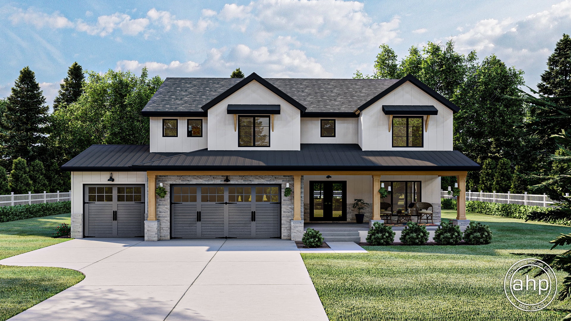 Advanced House Plans: Builder Ready Blueprints | Poplar View 29910 | 2 ...