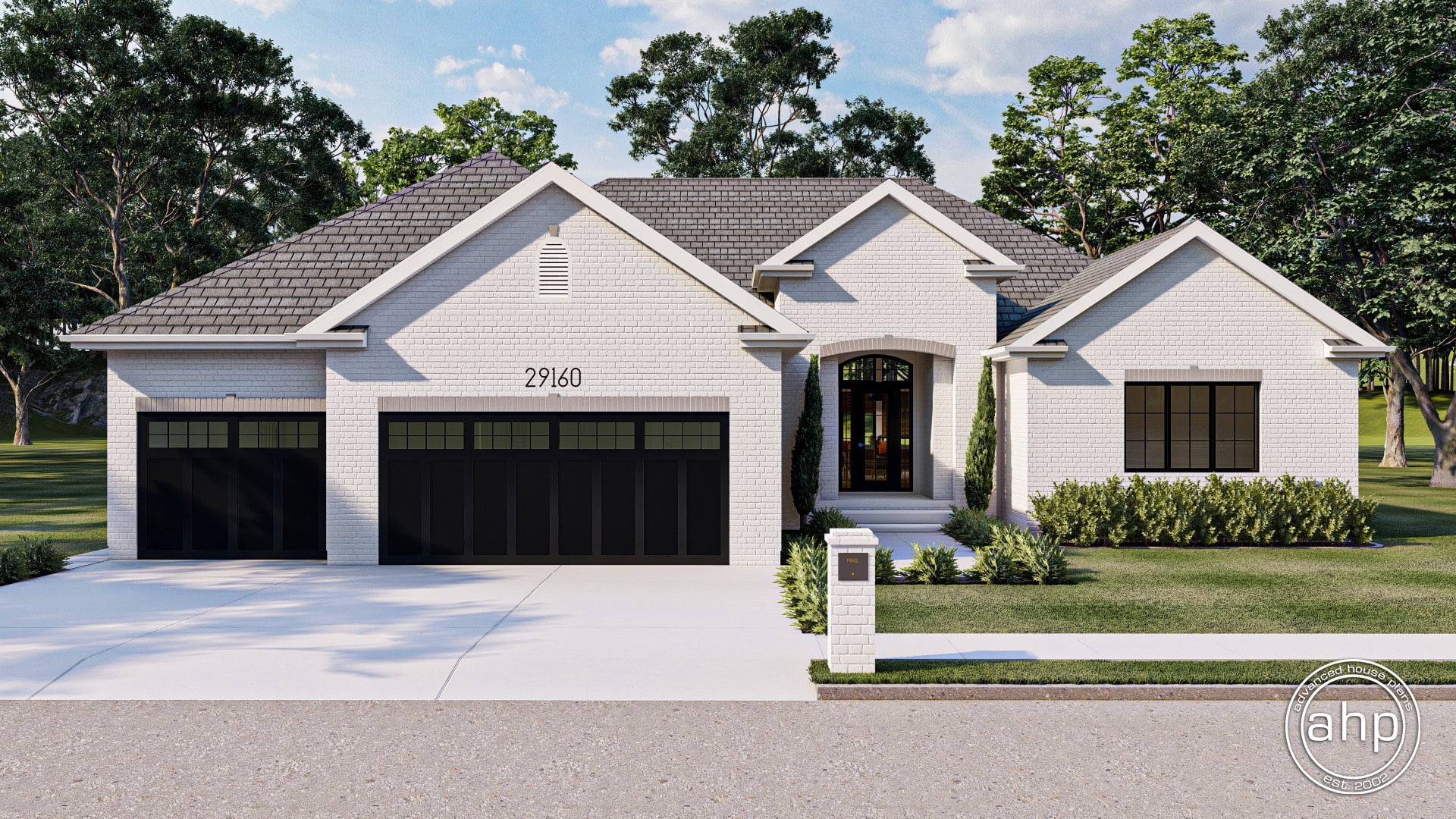 Advanced House Plans: Builder Ready Blueprints | Rhodes 29160 | 1 Story ...