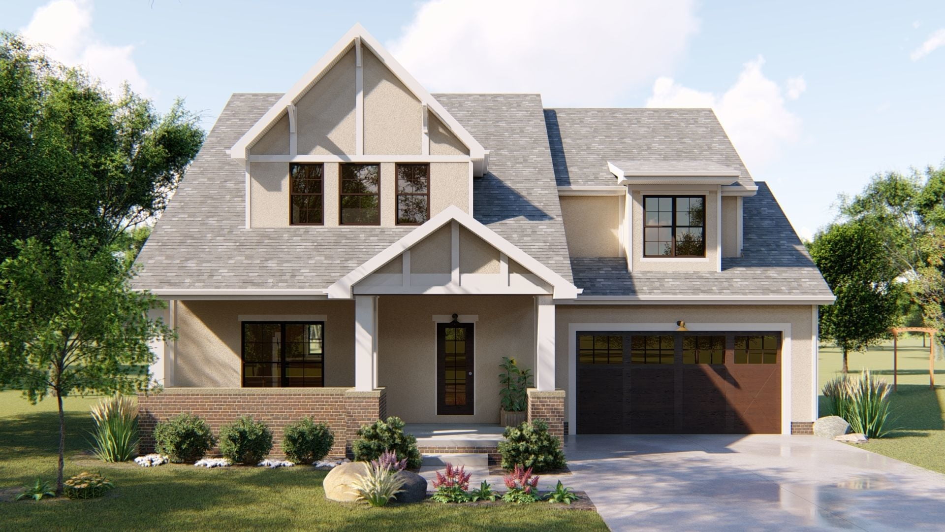 Advanced House Plans: Builder Ready Blueprints | Titus 29203 | 2 Story ...