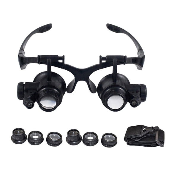 Jewelers Headband Magnifier for Crafts and Sewing