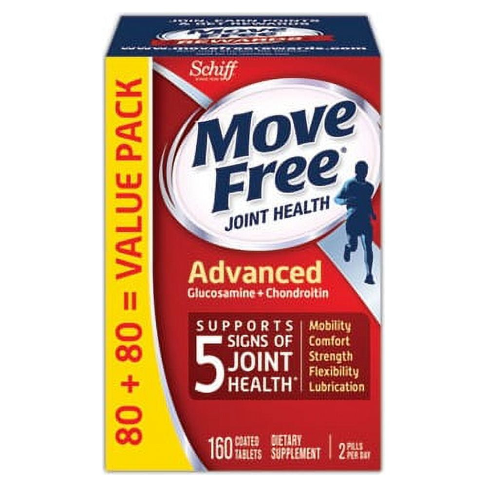 Advanced Joint Health Tablet 160 Tablets - Walmart.com
