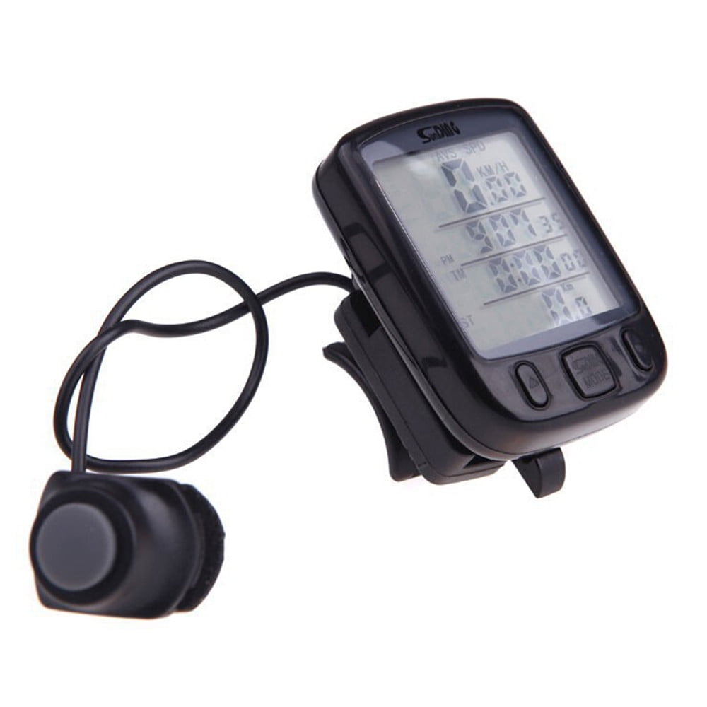 Advanced LCD Digital Speedometer with Odometer Function for Cyclists ...