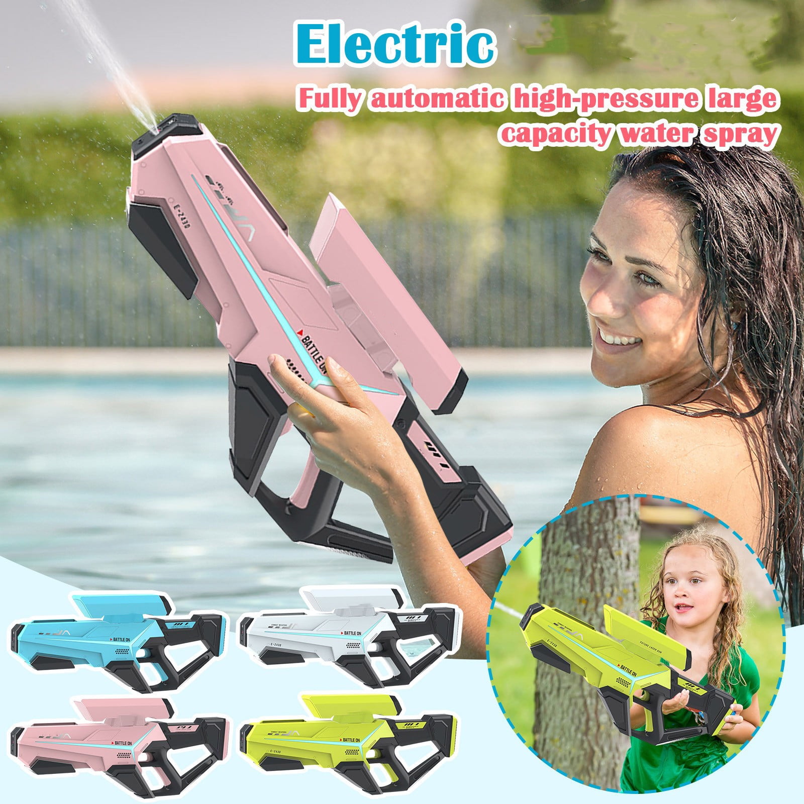 Advanced Laser Tag Gun Set for Kids and Adults Infrared Blaster with Realistic Sounds, Lights ...