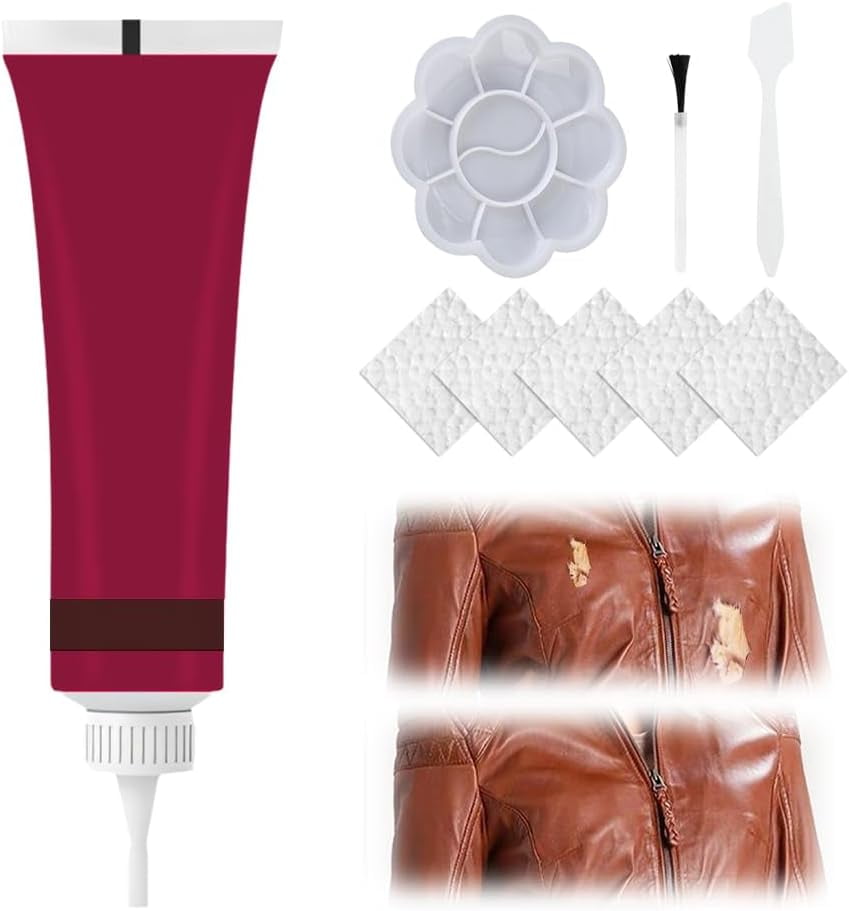 Advanced Leather Repair Gel, 2024 New Leather Repair Coloured Cream Gel ...