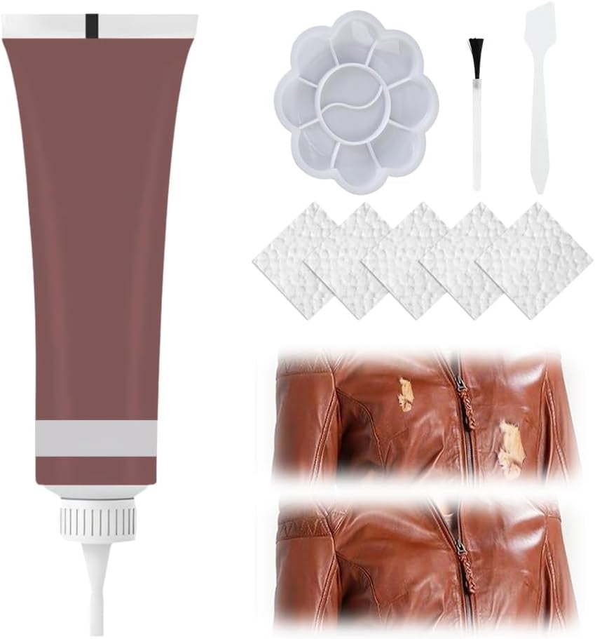 Advanced Leather Repair Gel, 2024 New Leather Repair Coloured Cream Gel ...