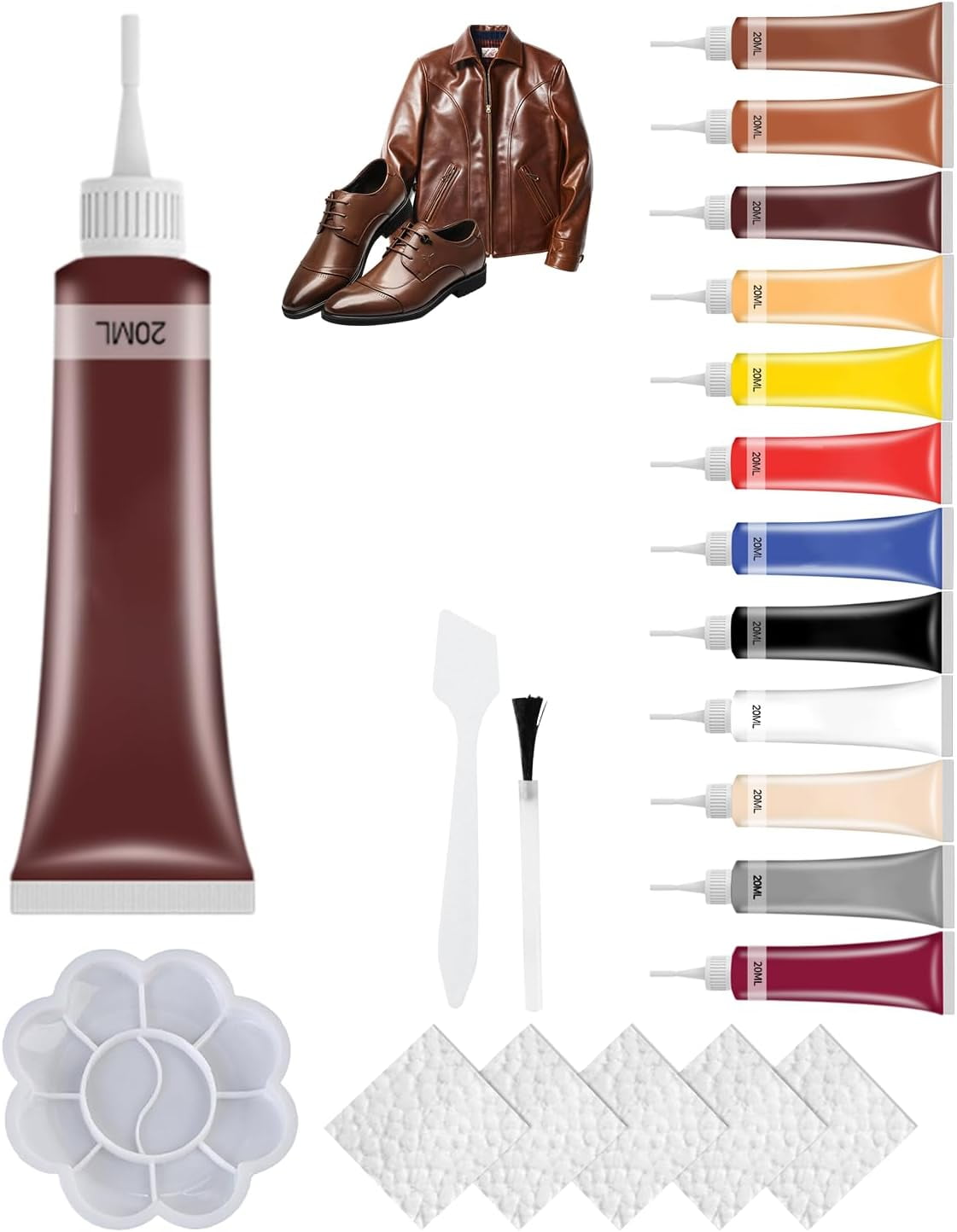 Advanced Leather Repair Gel, 2025 New Leather Repair Kit for Car Seat ...