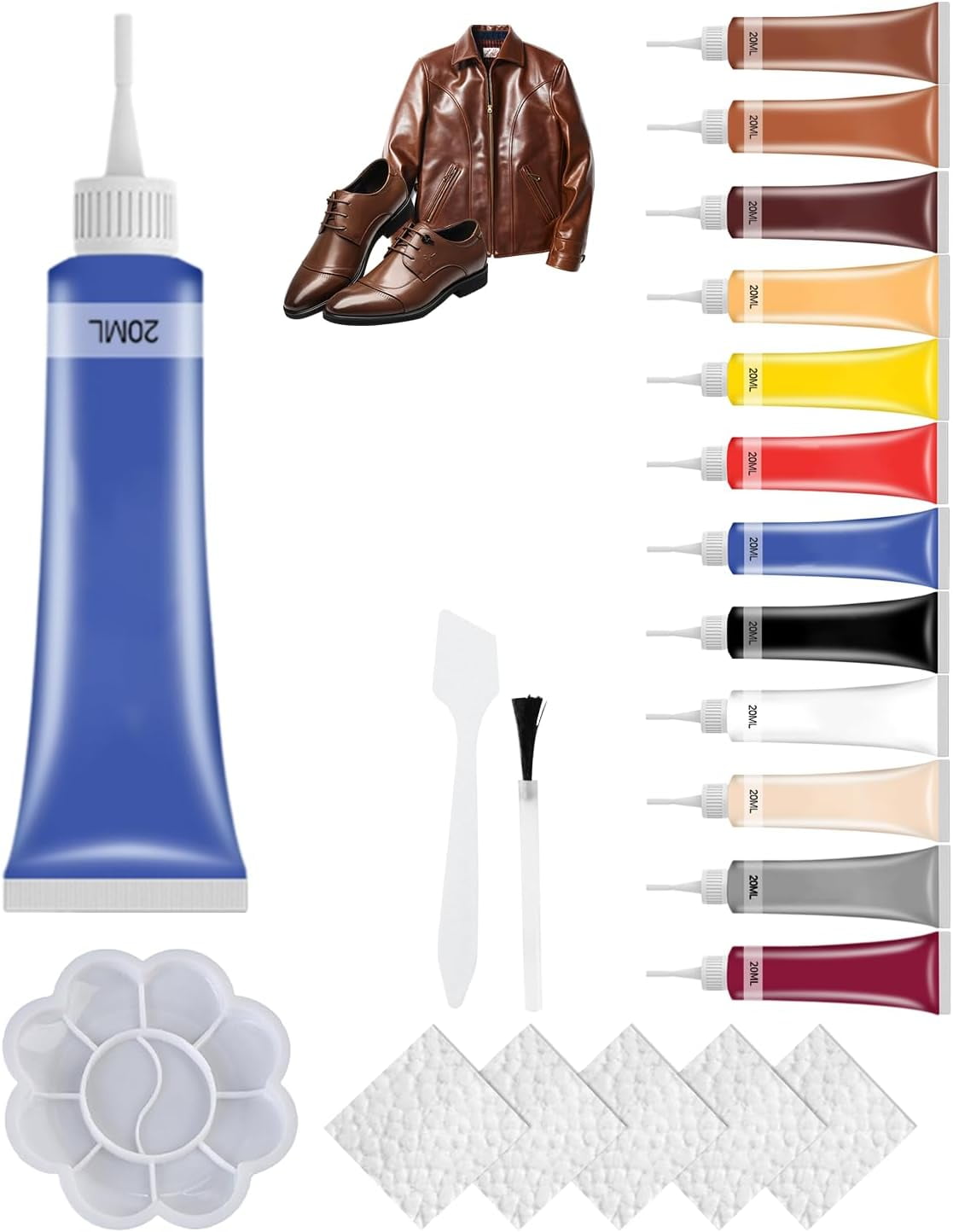 Advanced Leather Repair Gel, 2025 New Leather Repair Kit for Car Seat ...