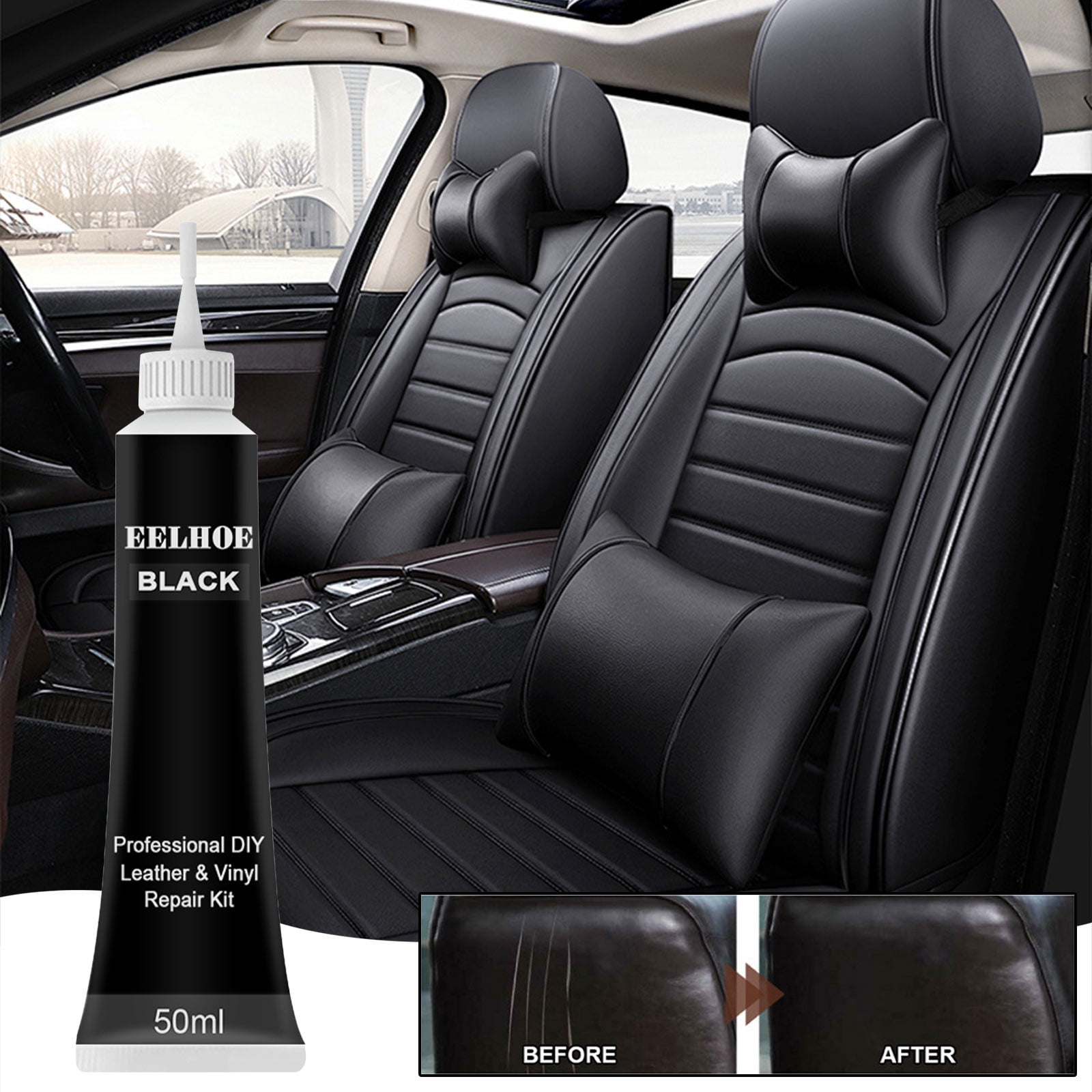 Advanced Leather Repair Gel,Leather Repair Kit for Car Seat Vinyl ...