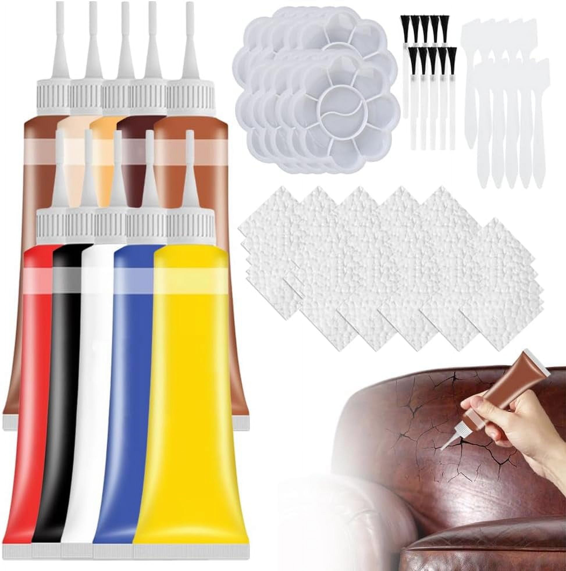 Advanced Leather Repair Gel, Leather Repair Kit for Car Seat Vinyl ...