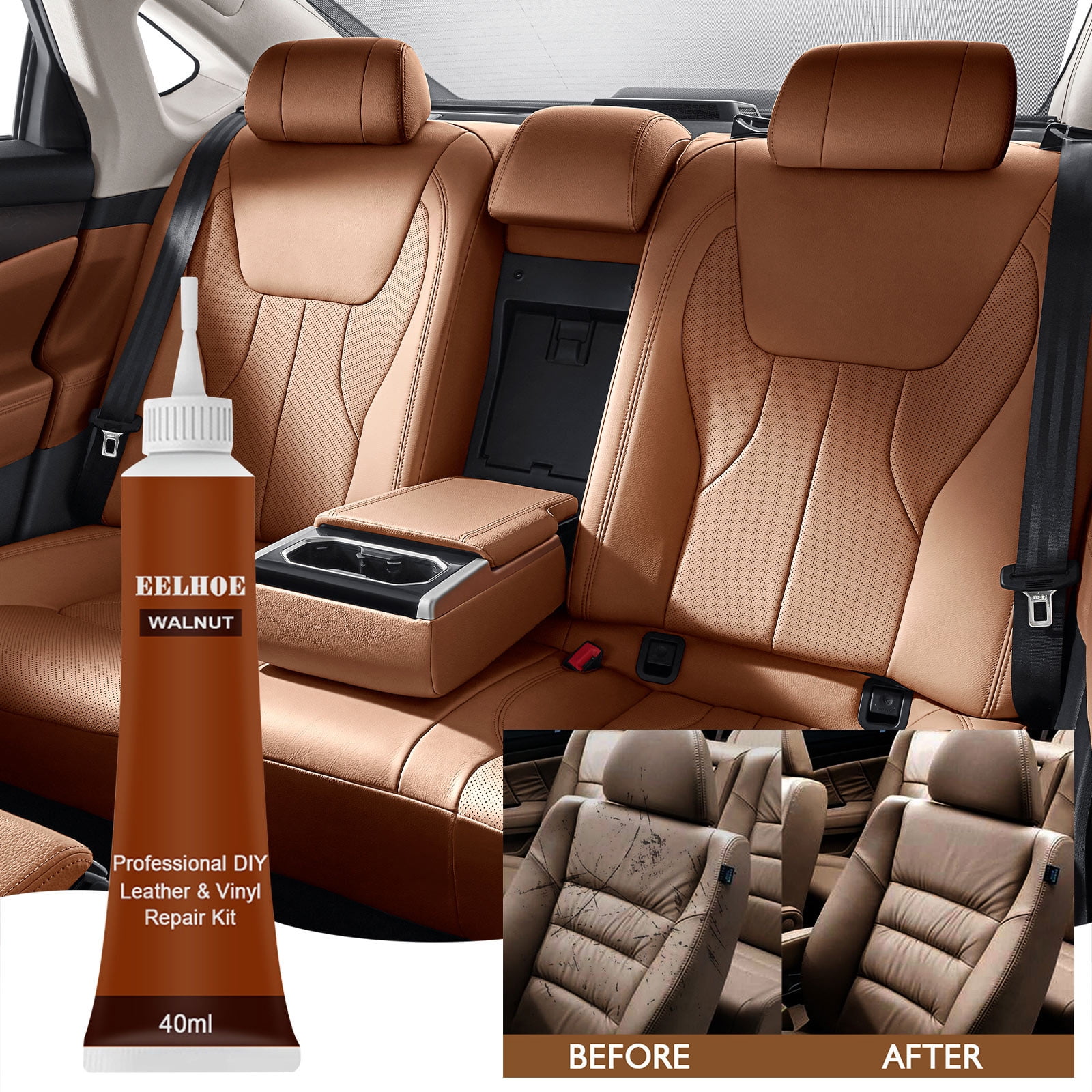 Advanced Leather Repair Gel, Leather Repair, Leather Repair Kit for Car ...