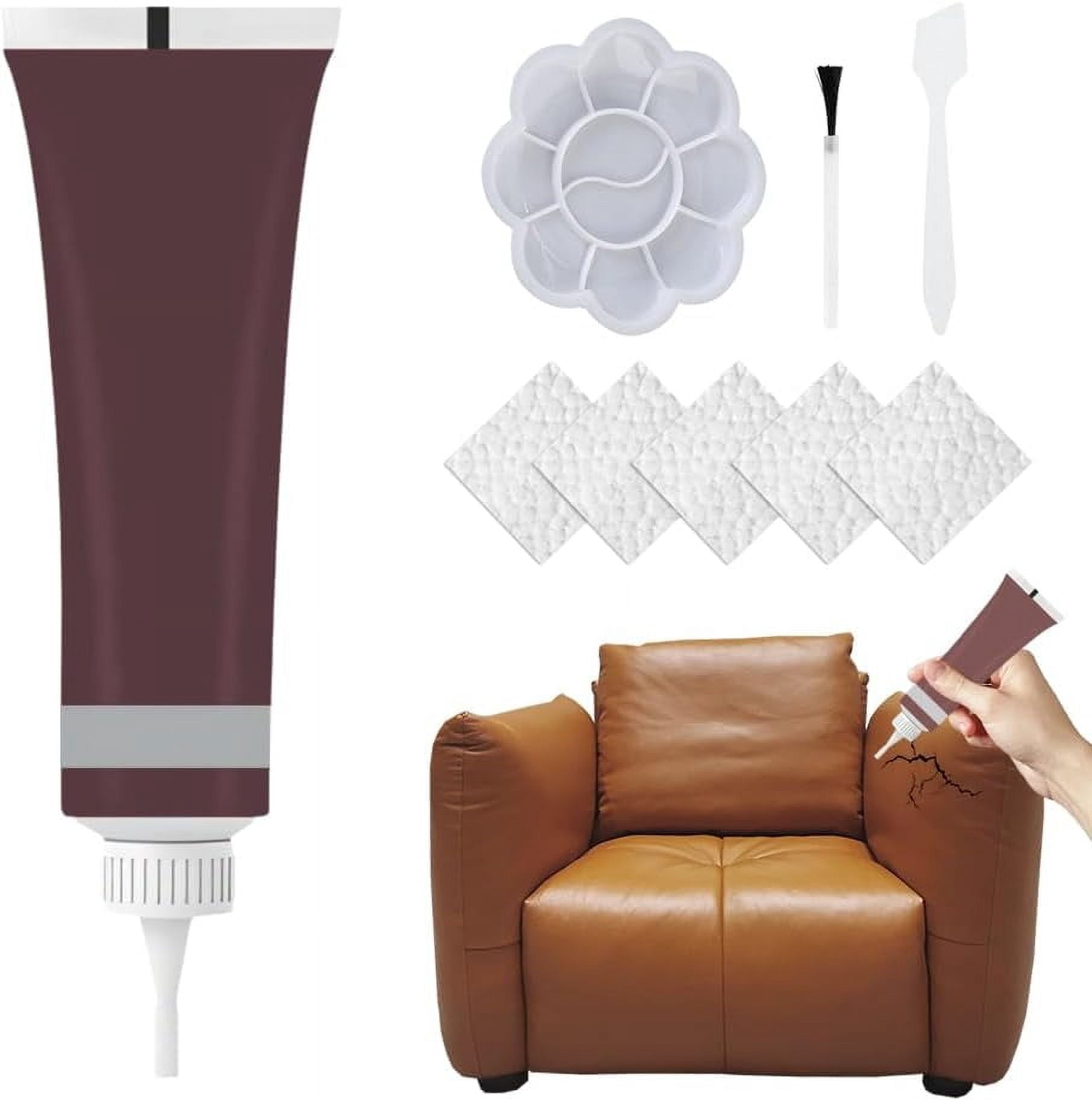 Advanced Leather Repair Gel, Upgraded Leather Repair Kit for Car Seat ...