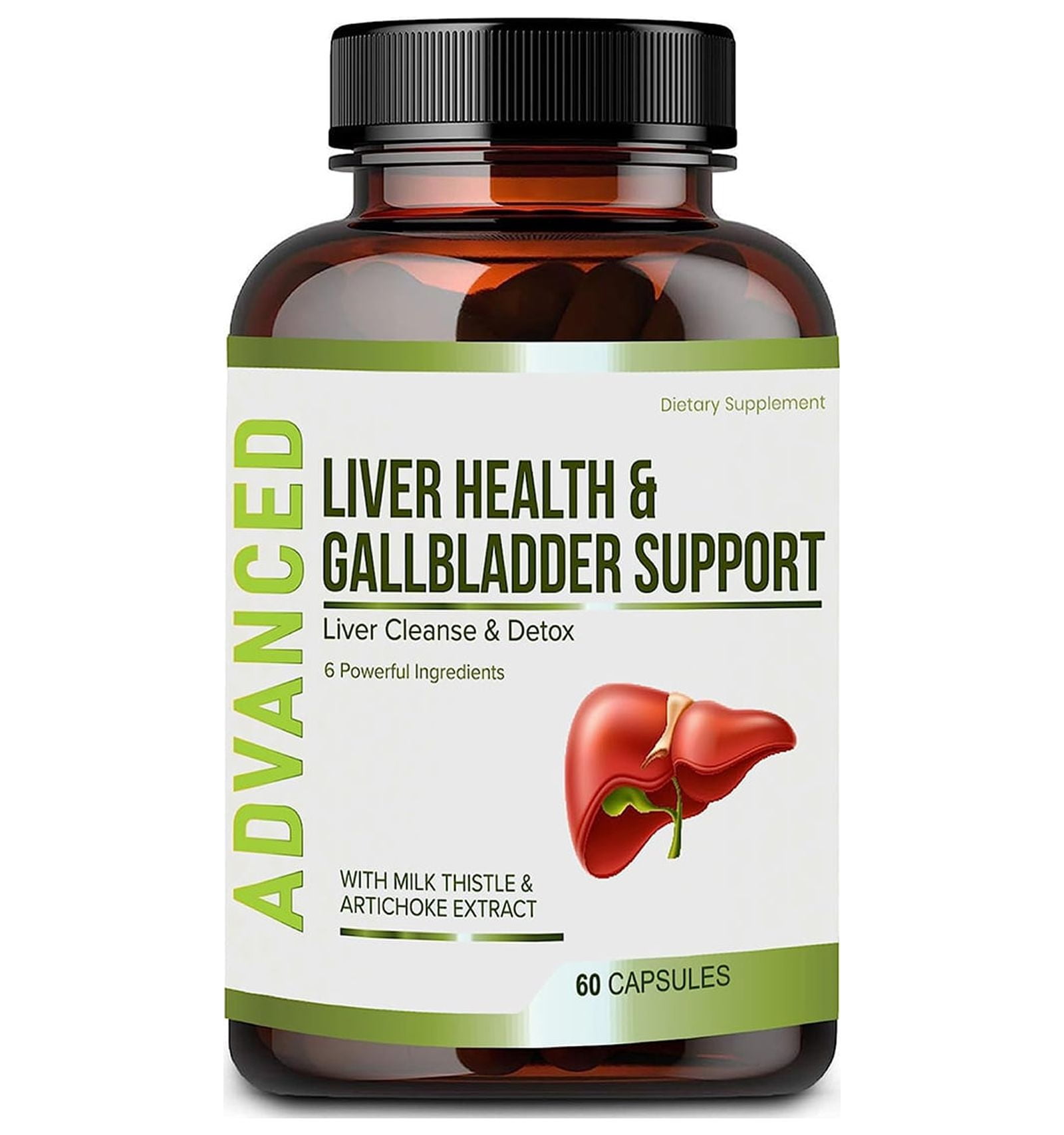 NutraPro Liver Cleanse Detox, Gallbladder Support Capsules, Boost ...