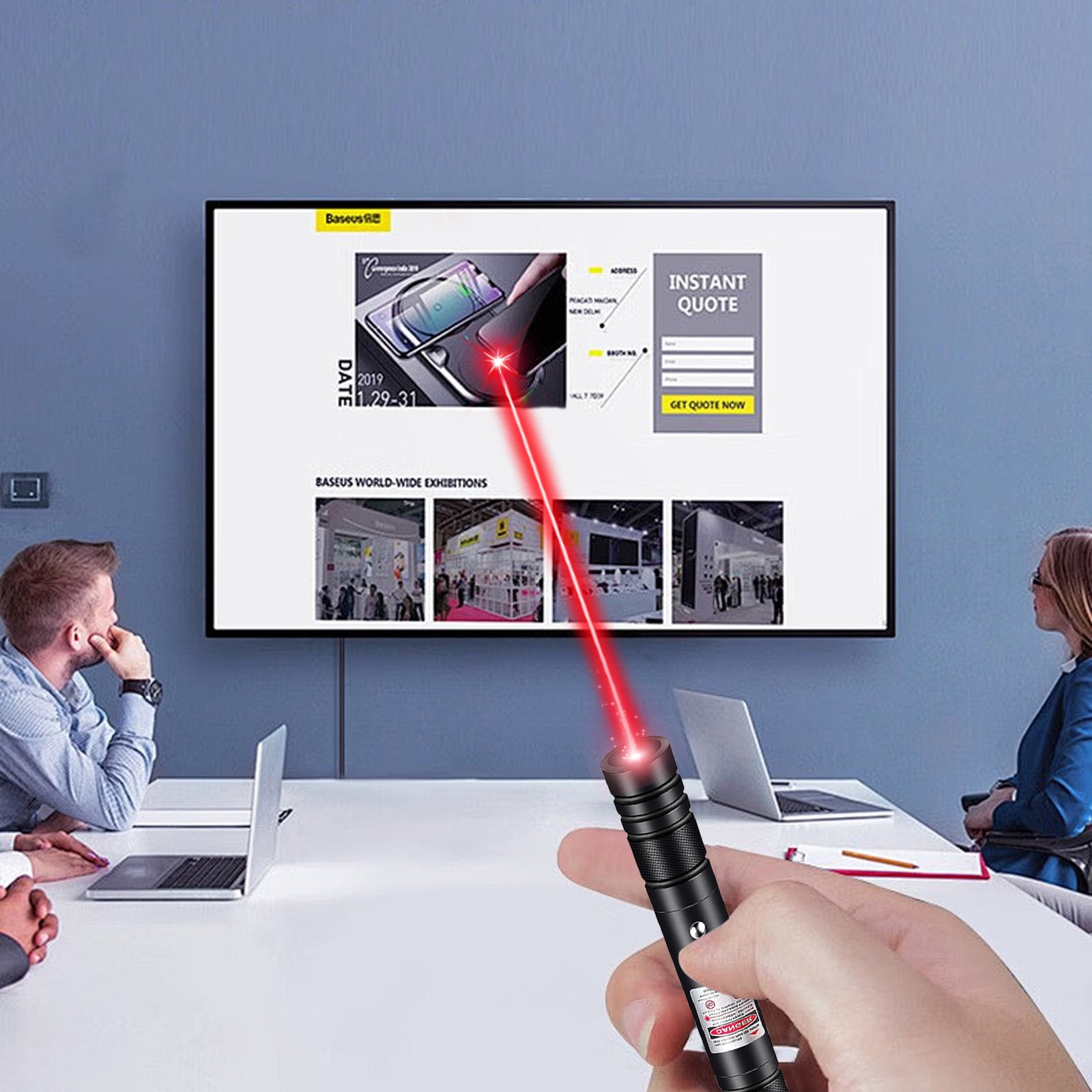 Advanced Long-Range LaserPointer High Power,Rechargeable Green LaserPointer,Versatile LaserPen ...