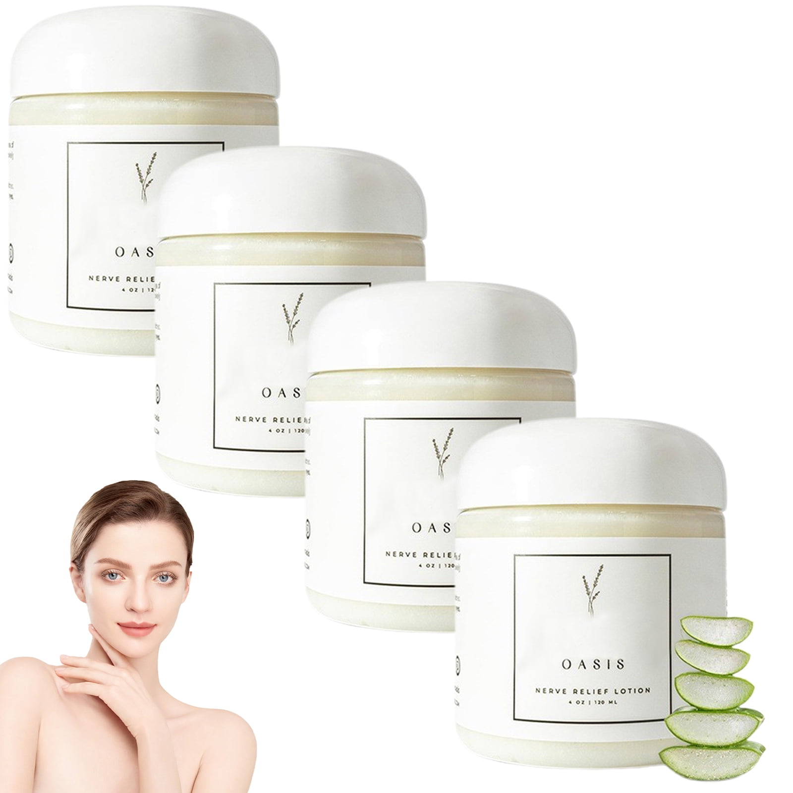 Advanced Lotion, Hydrating Nerve Relief Lotion, Fast Absorbing, Non ...