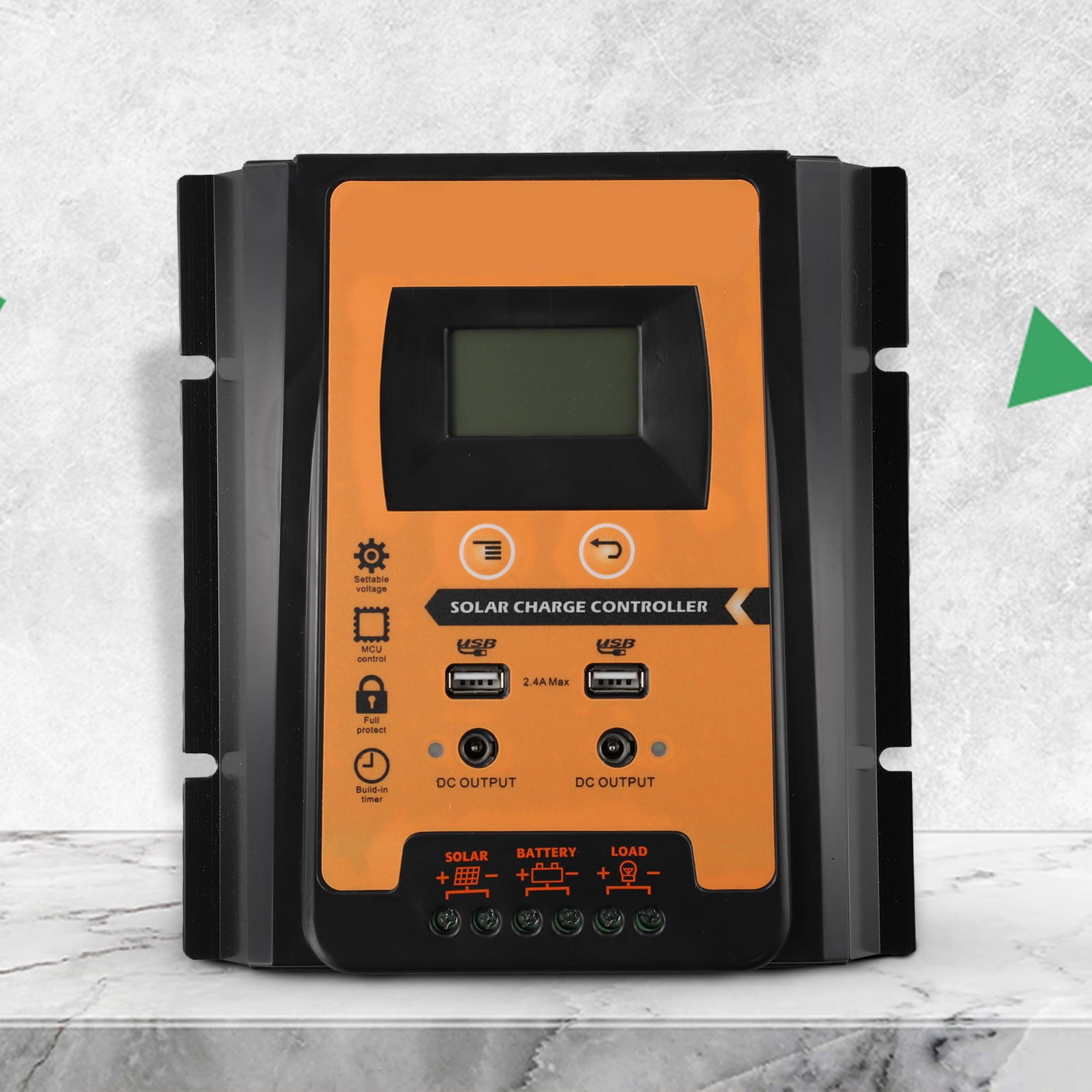 Advanced MPPT Solar Panel Charge Controller with Battery Regulator ...
