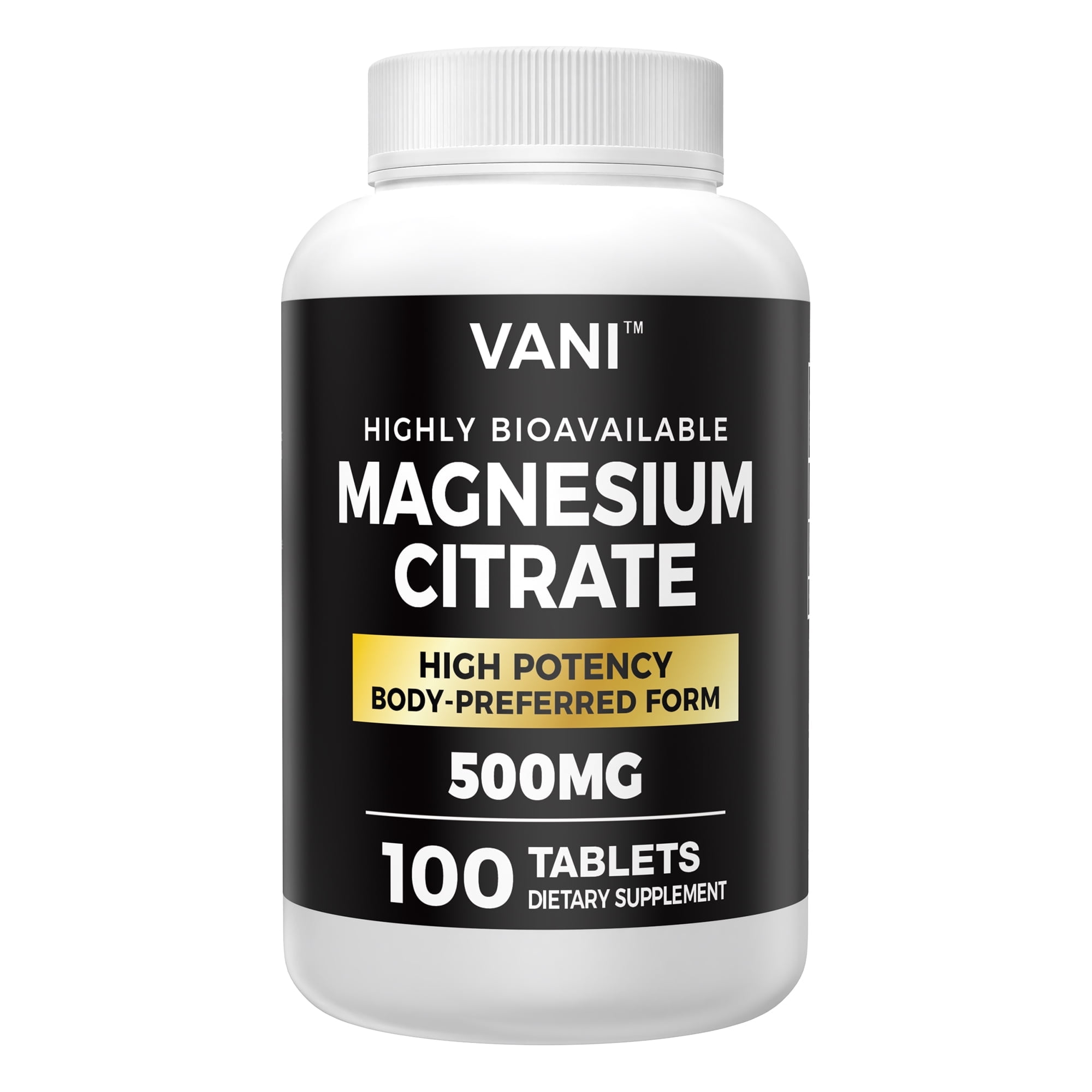 Advanced Magnesium Supplements with Magnesium Citrate 500MG for Muscle ...