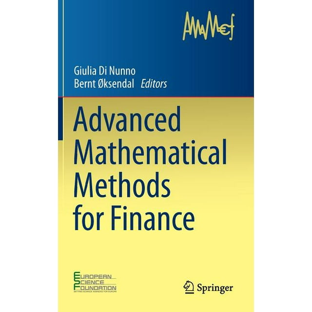 Advanced Mathematical Methods for Finance (Hardcover) - Walmart.com