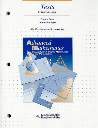 Pre-Owned Advanced Mathematics Tests: Precalculus with Discrete ...