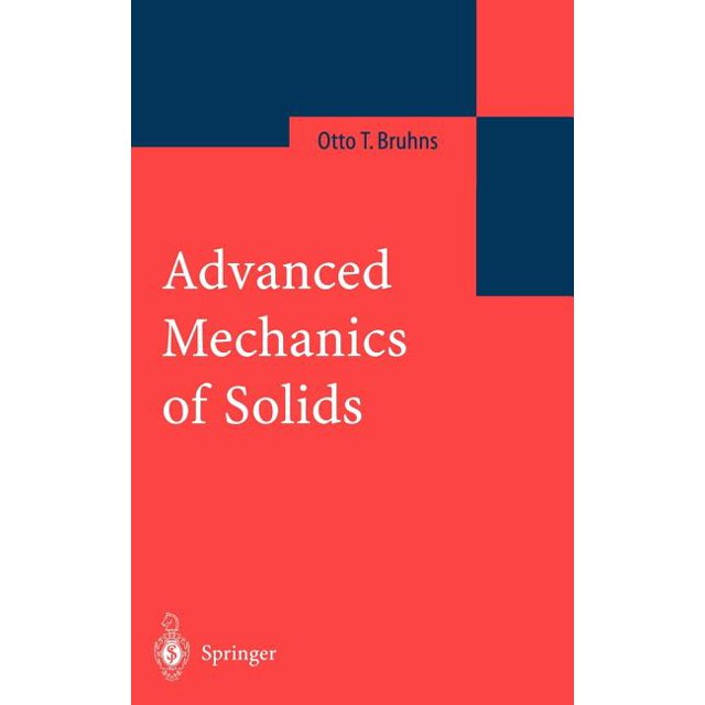 Advanced Mechanics of Solids, (Hardcover) - Walmart Business Supplies