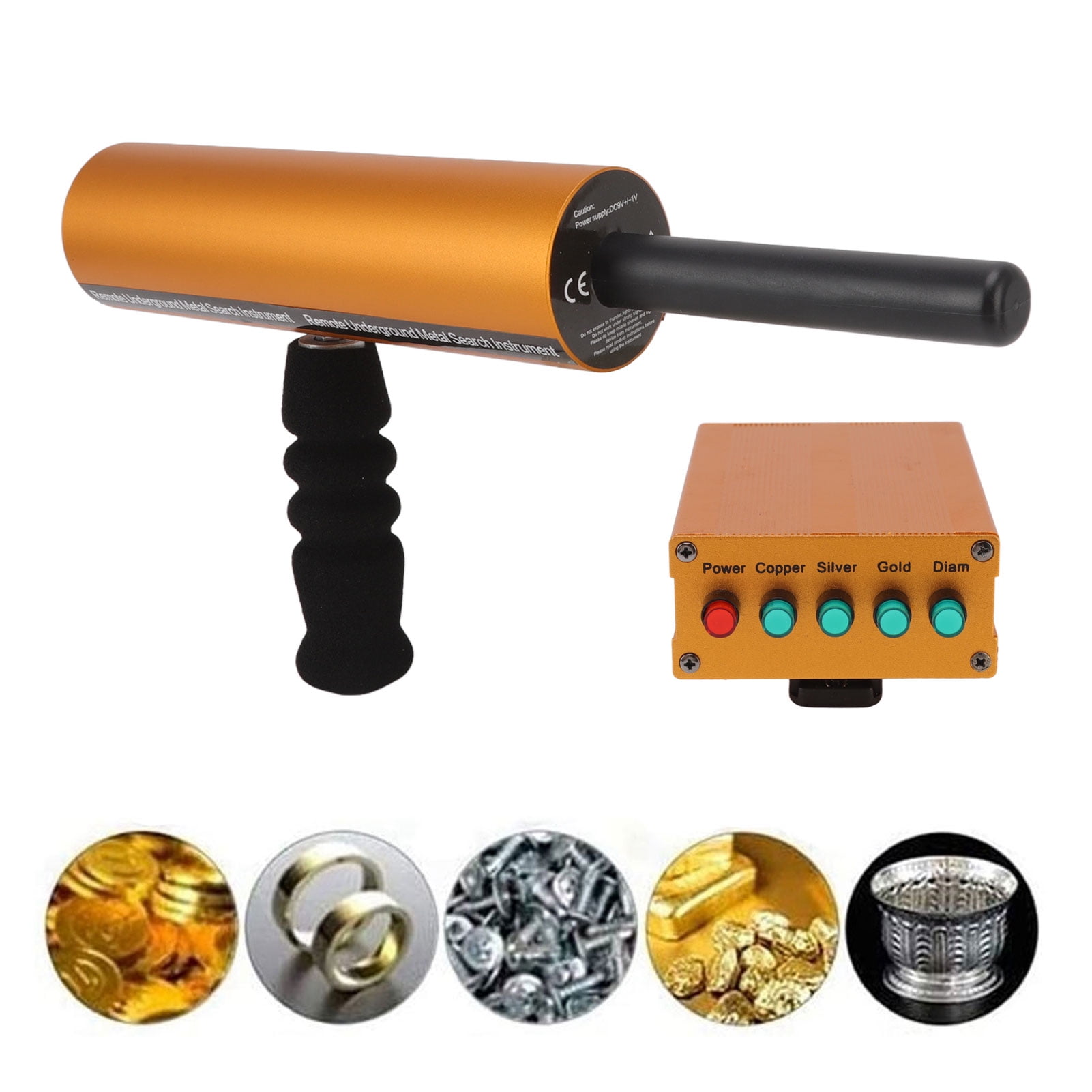 Advanced Metal Finder: 14m Depth, 800m Range, Locate Treasure With ...