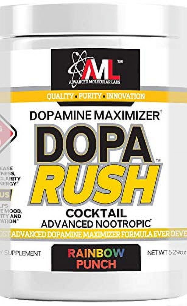 Advanced Molecular Labs - Dopa Rush Powder, Dopamine Maximizer ...