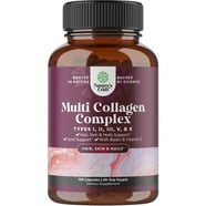 Multi Collagen Complex - Skin & Joint Health, Biotin, Hyaluronic Acid ...