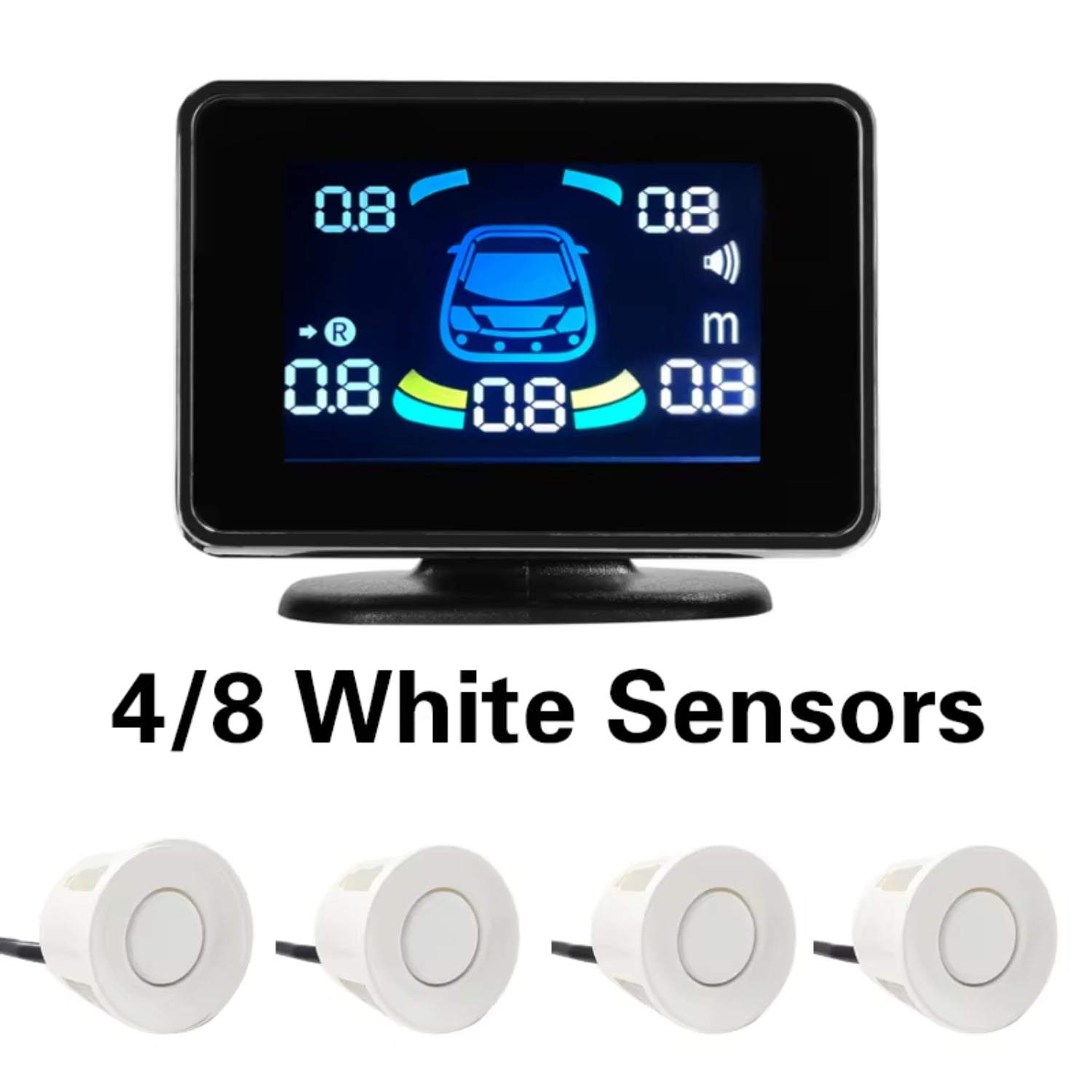 Advanced Multiple Rear Parking Sensor Parktronic Electronics Car Backup ...