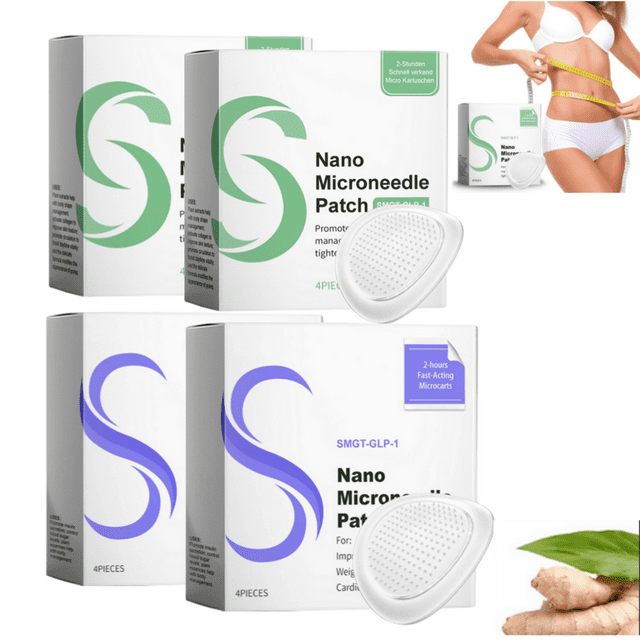 Advanced Nano Microneedling Patches for Skin Rejuvenation and Glp 1 ...