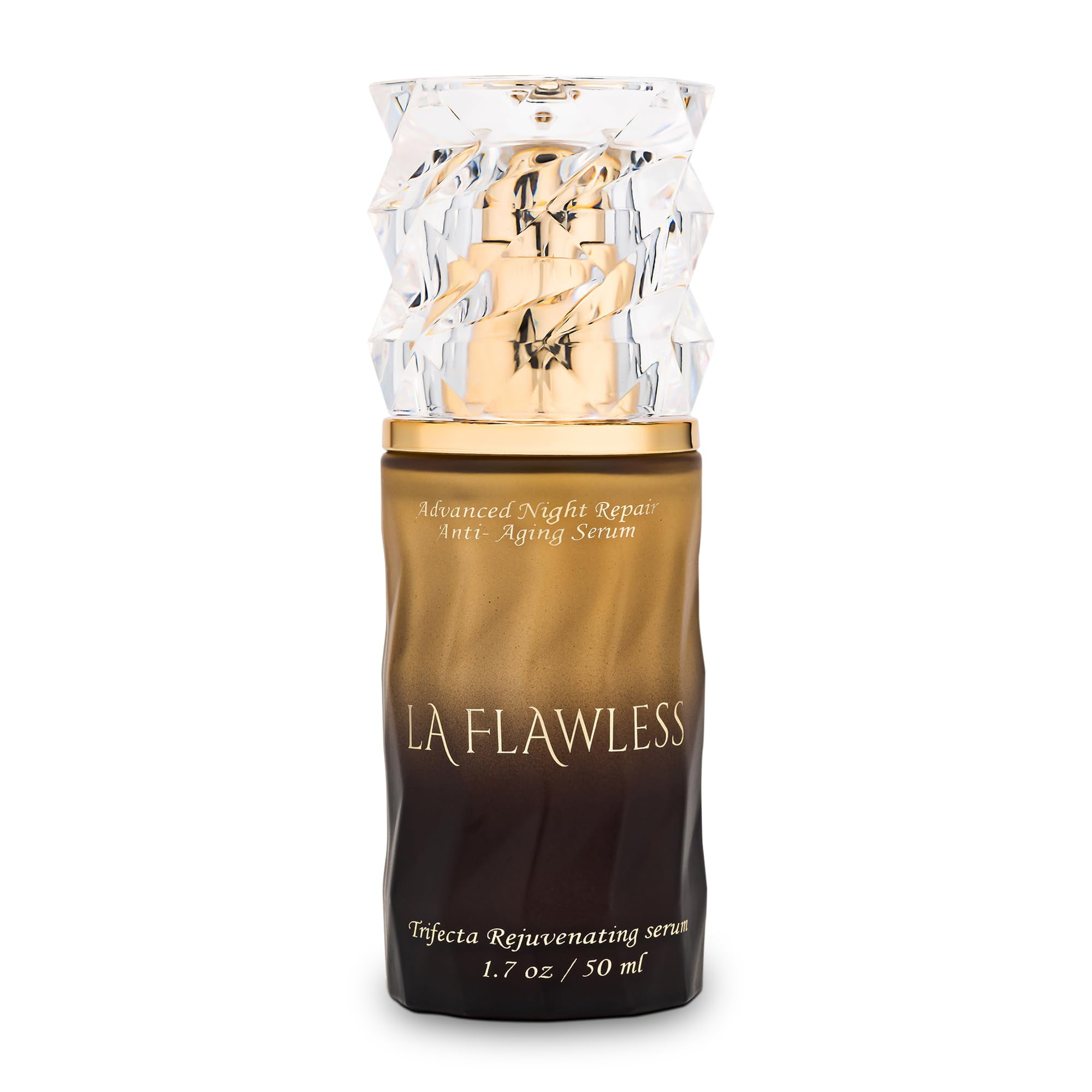 Advanced Night Repair Anti-Aging Serum - 1.7 oz / 50 ml | Natural Retinol Alternative | Reduces ...