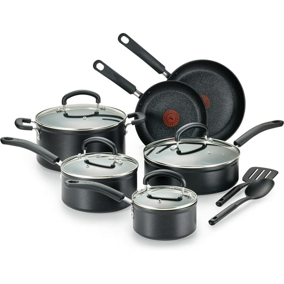 Advanced Nonstick Cookware Set 12 Piece, Oven Broiler Safe 350F ...