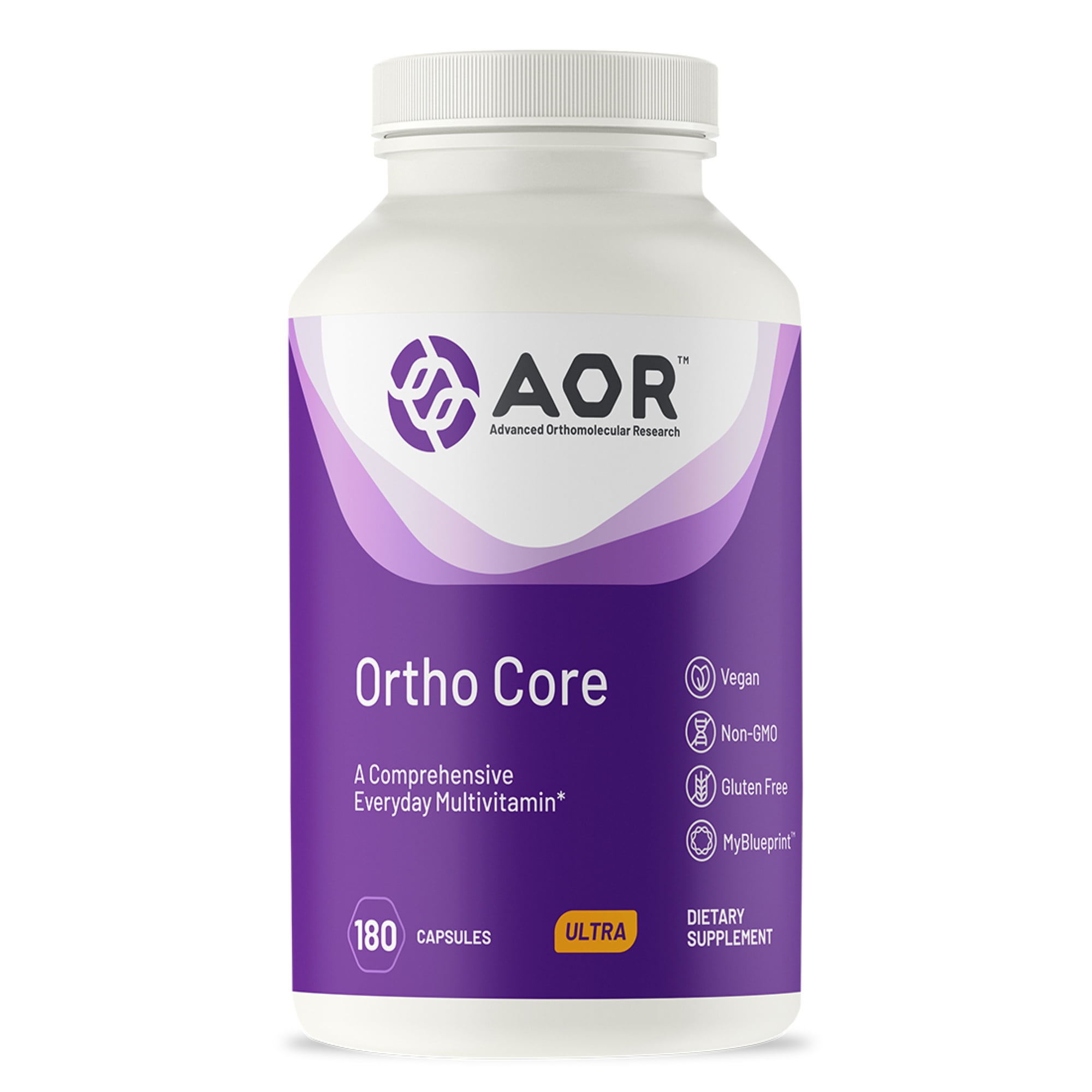 AOR Ortho Core, Vegan Multivitamin & Mineral Supplement, 30 Servings ...