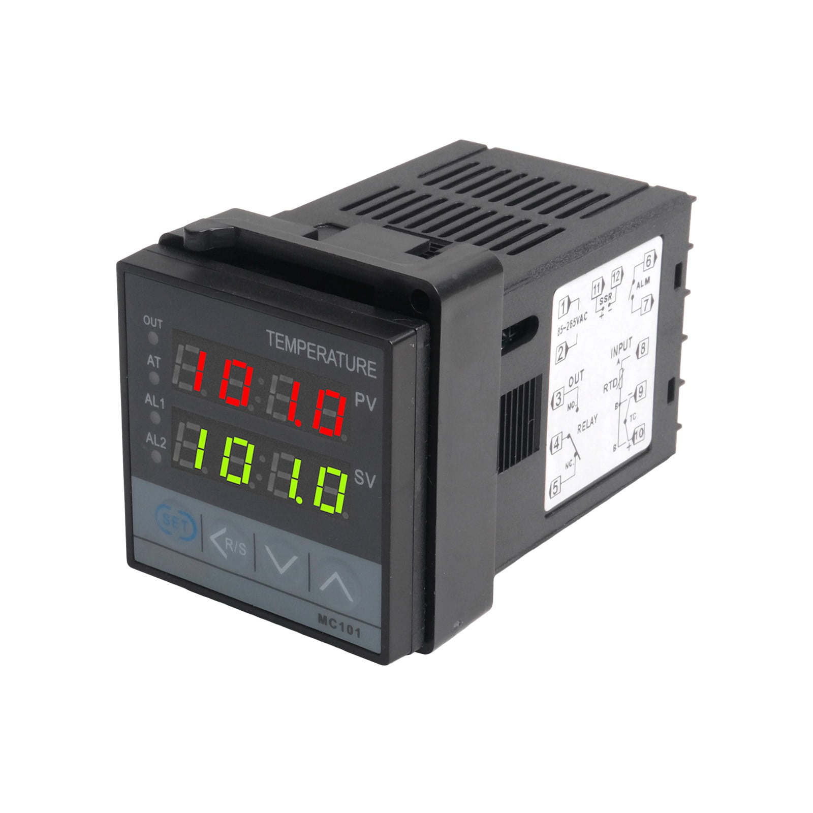 Advanced PID Temperature Controller Precise Control of Kiln Furnace and Oven - Walmart.com