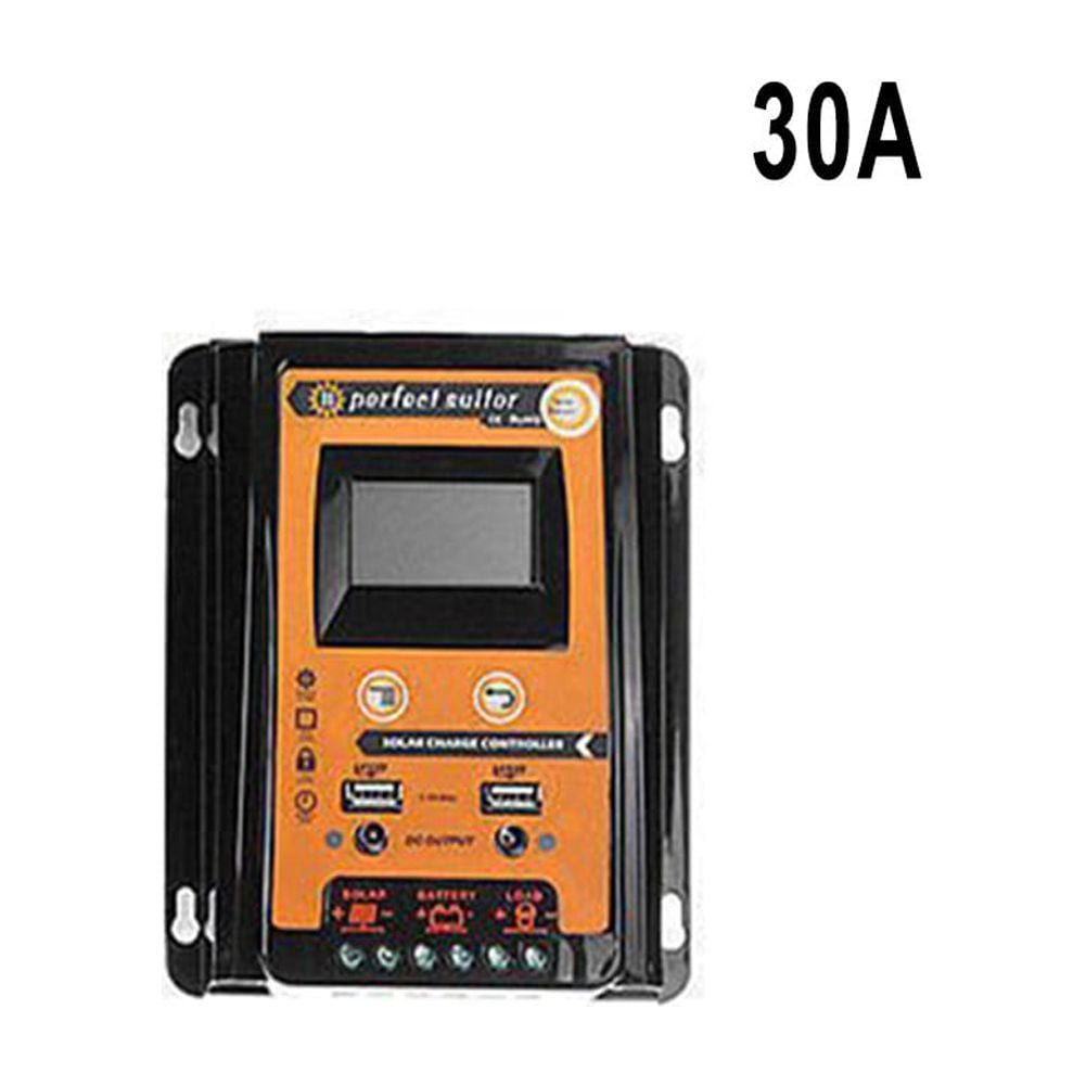 Advanced PWM Solar Panel Charge Controller with Battery Regulator-Dual ...