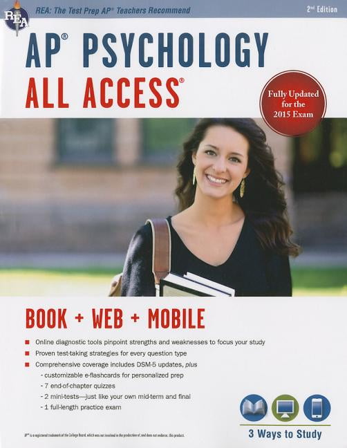 Advanced Placement (AP) All Access: Ap(r) Psychology All Access Book ...