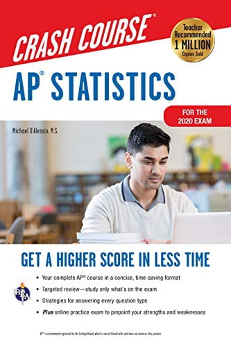 Pre-Owned Ap(r) Statistics Crash Course, Book + Online: Get a Higher ...