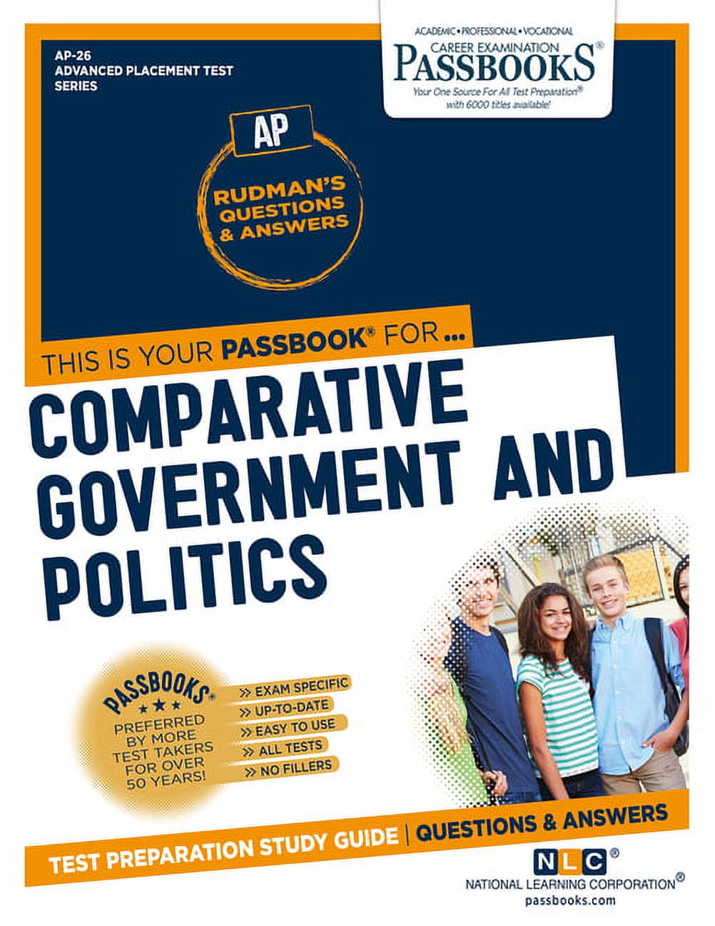 Advanced Placement Test Comparative Government and Politics (Ap-26 ...