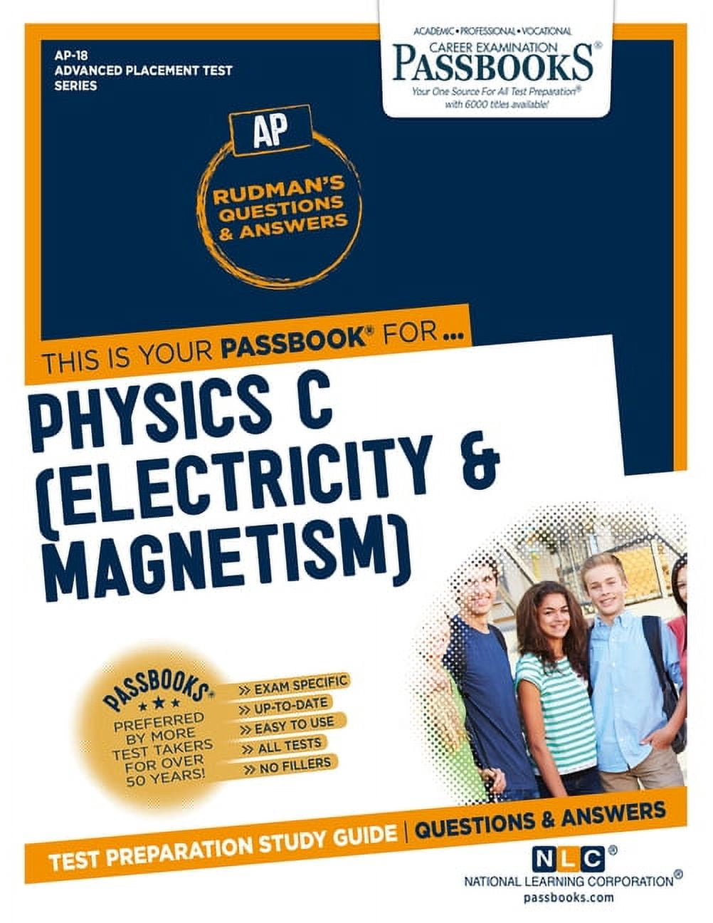 Advanced Placement Test Physics C (Electricity & Magnetism) (Ap-18 ...