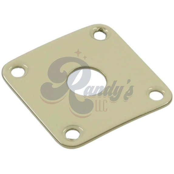 Advanced Plating (Contemporary Series) Input Jack Plate (Square) - Fits ...