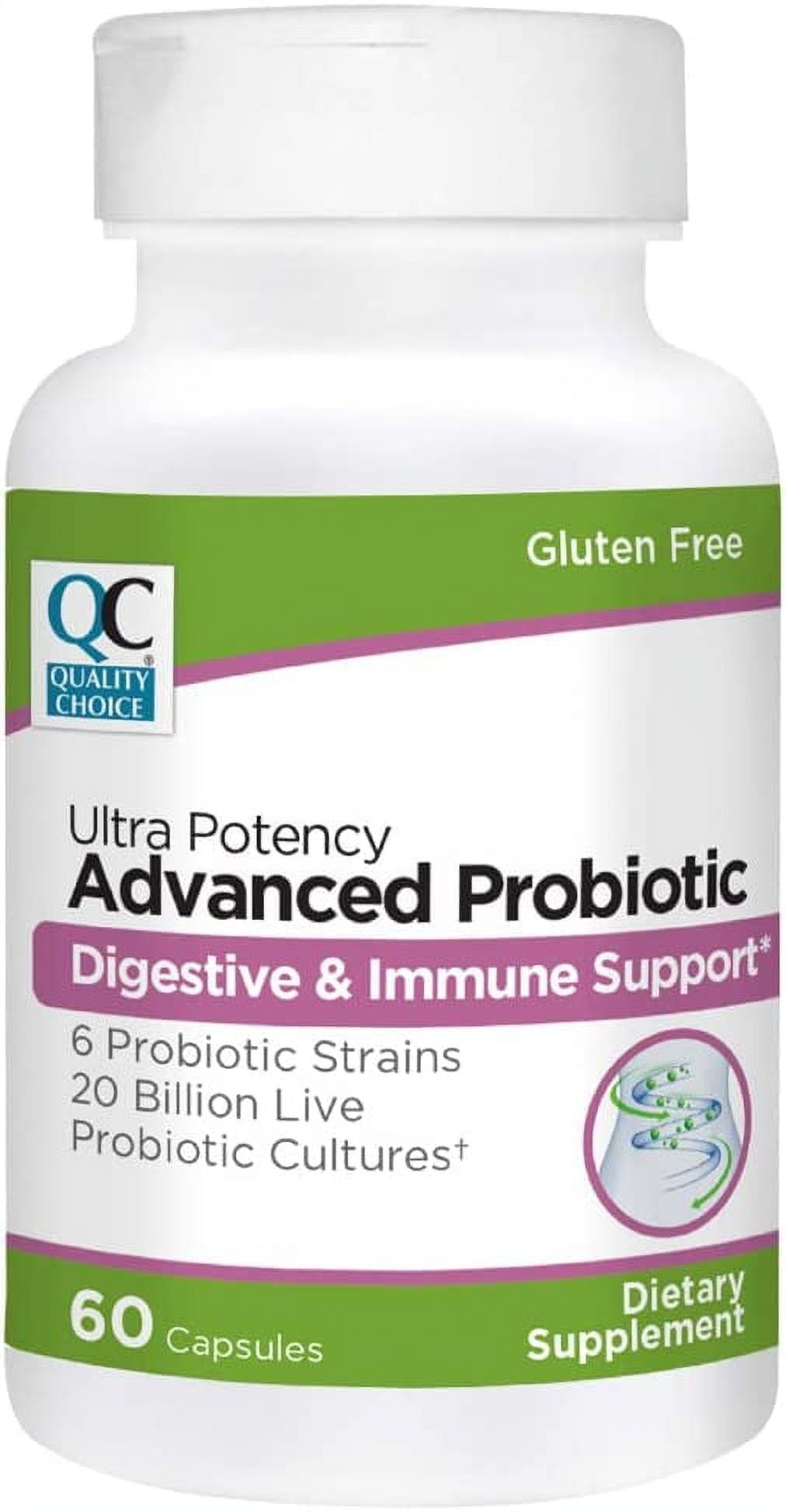 Advanced Probiotic Capsules 60 ct - Walmart.com