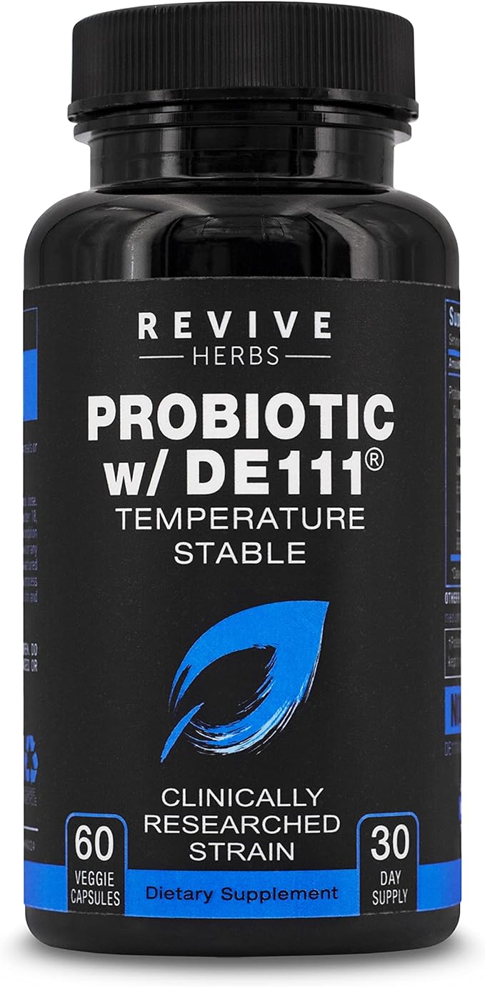 Advanced Probiotic with DE111 Strain (bacillus subtilis). Spore Forming ...