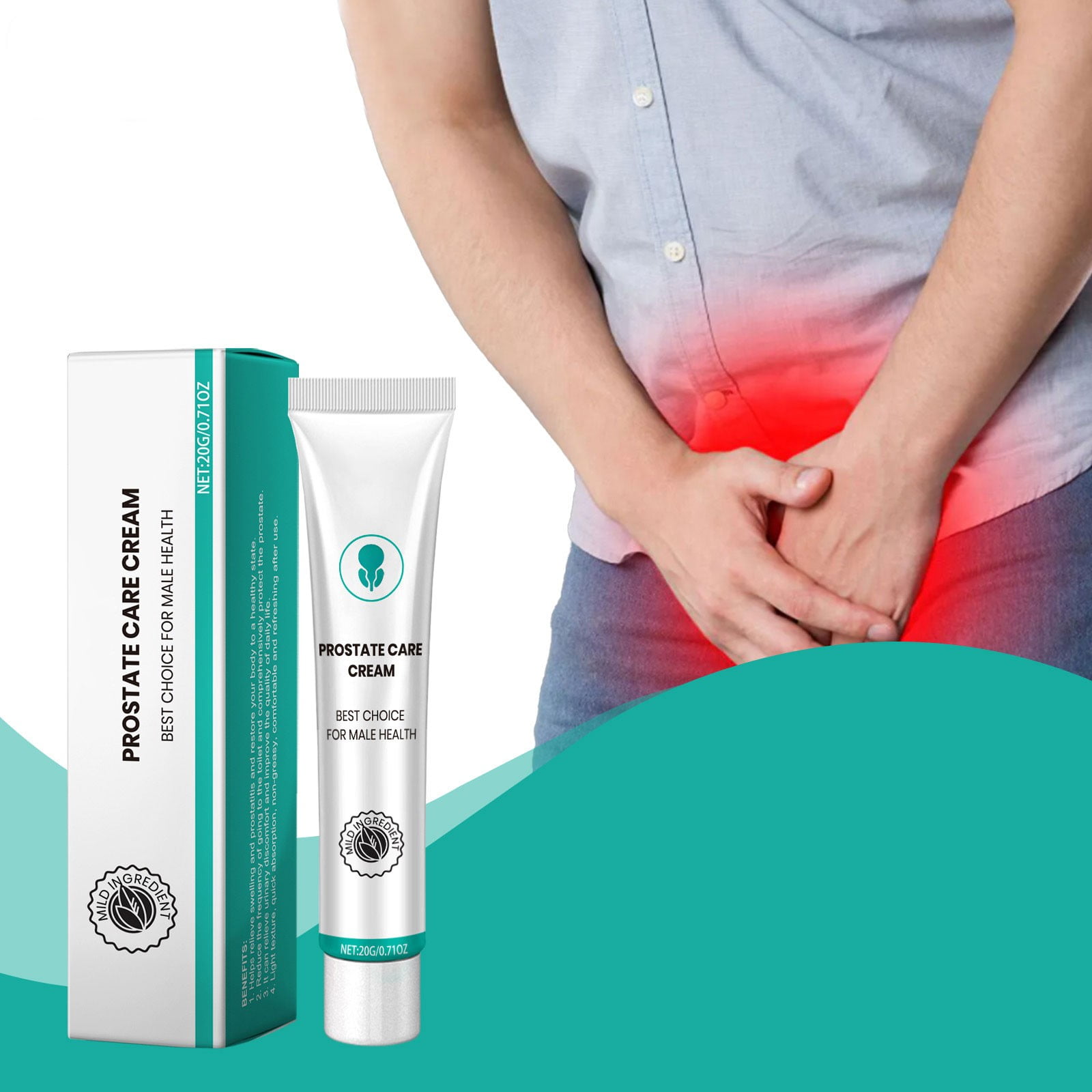 Advanced Prostate Health Cream for Men,Improve sleep quality 20g ...